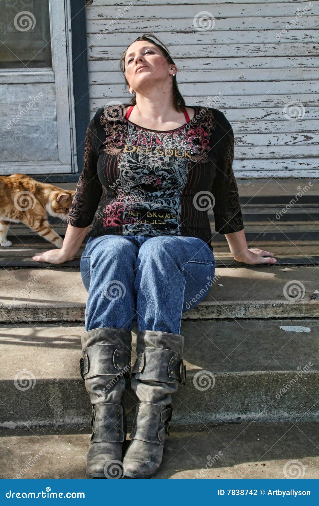 Female Waiting stock photo. Image of sitting, waiting - 7838742