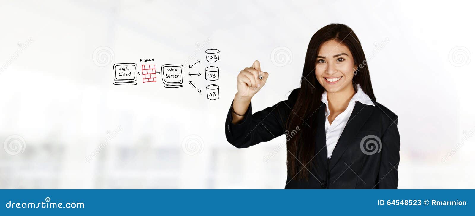 Female Web Designer stock image. Image of businesswoman - 64548523