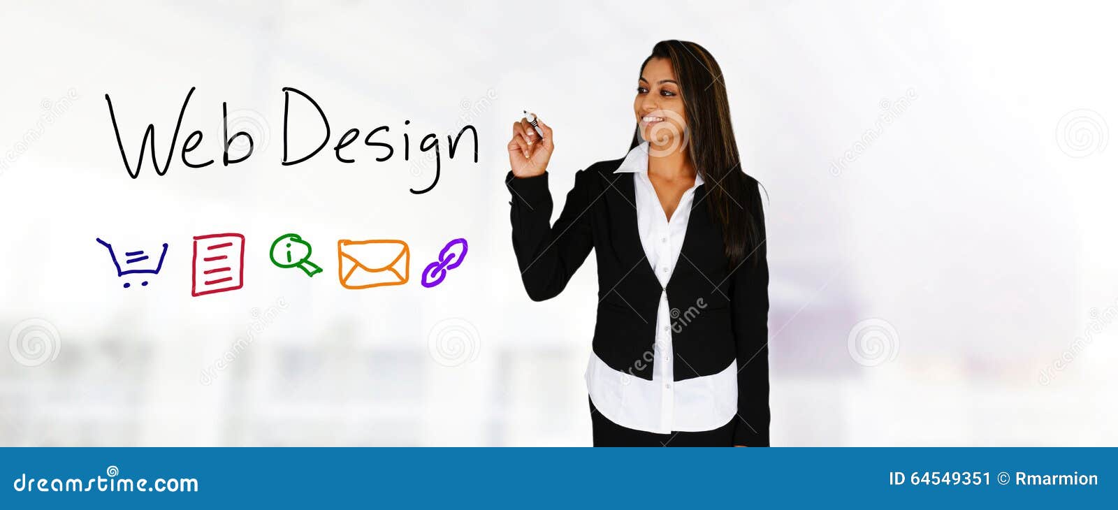 Female Web Designer stock image. Image of entrepreneur - 64549351