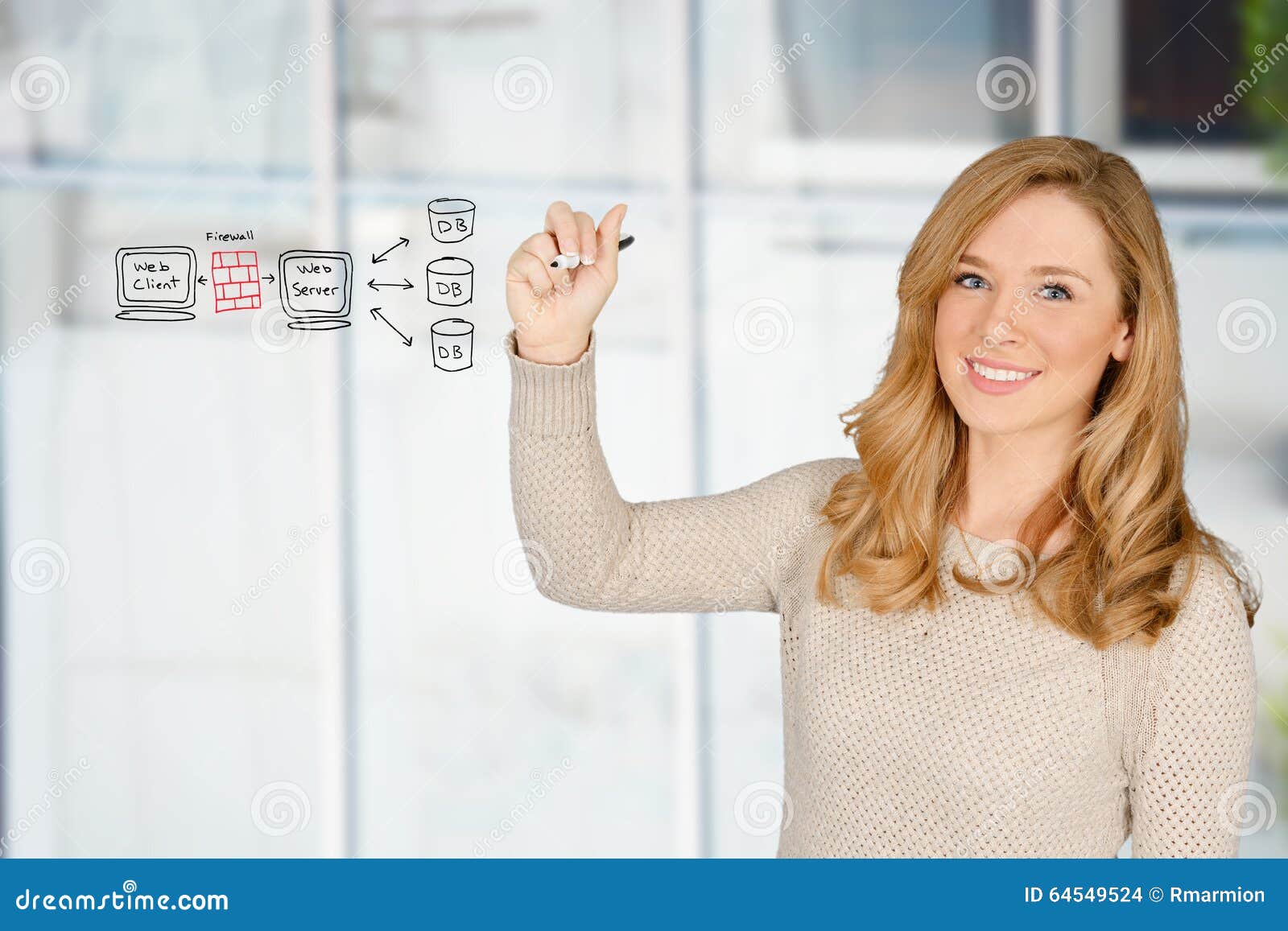 Female Web Designer stock photo. Image of person, entrepreneur - 64549524