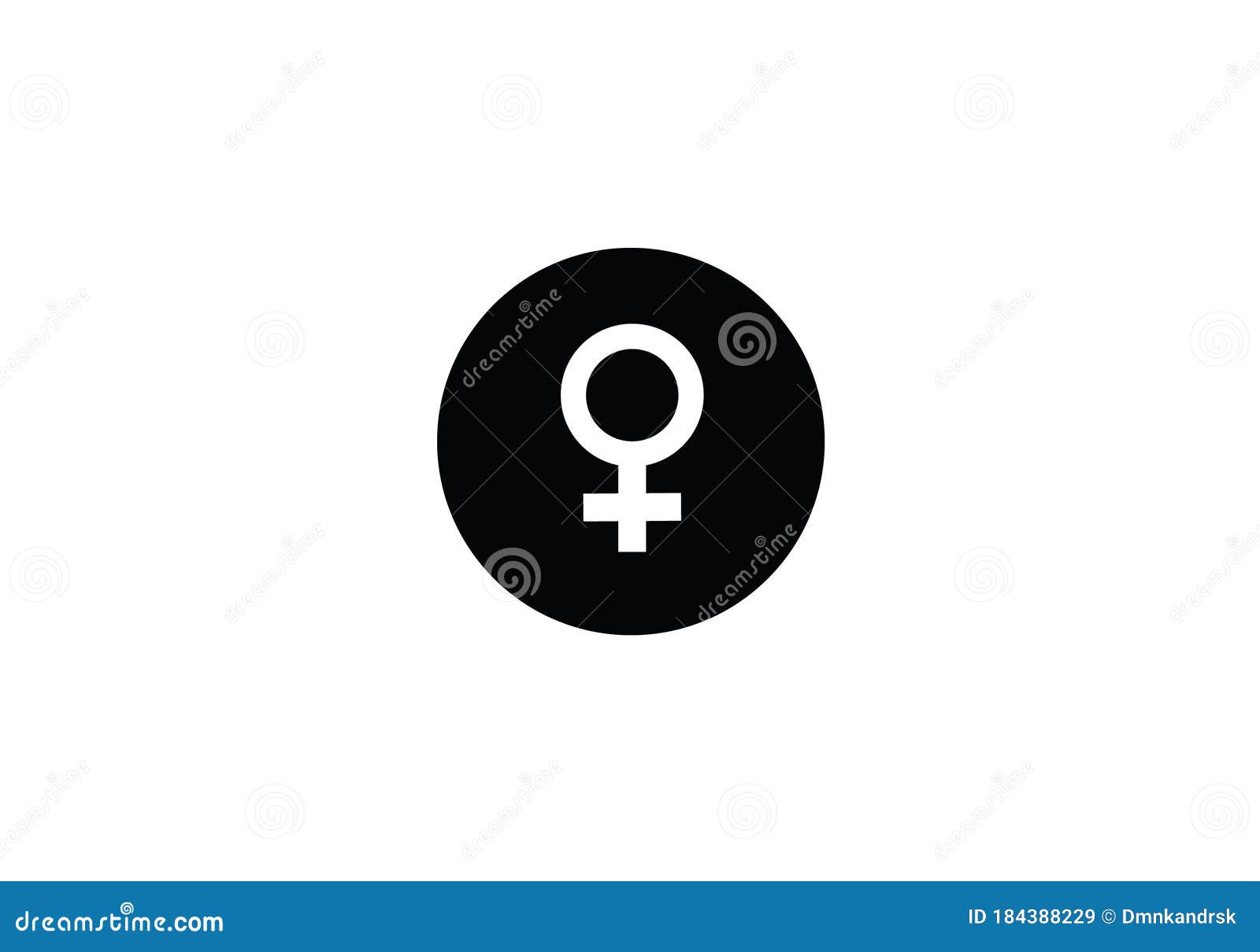Female Woman Sign Symbol Sex Icon Stock Vector Illustration Of Feminine Background 184388229