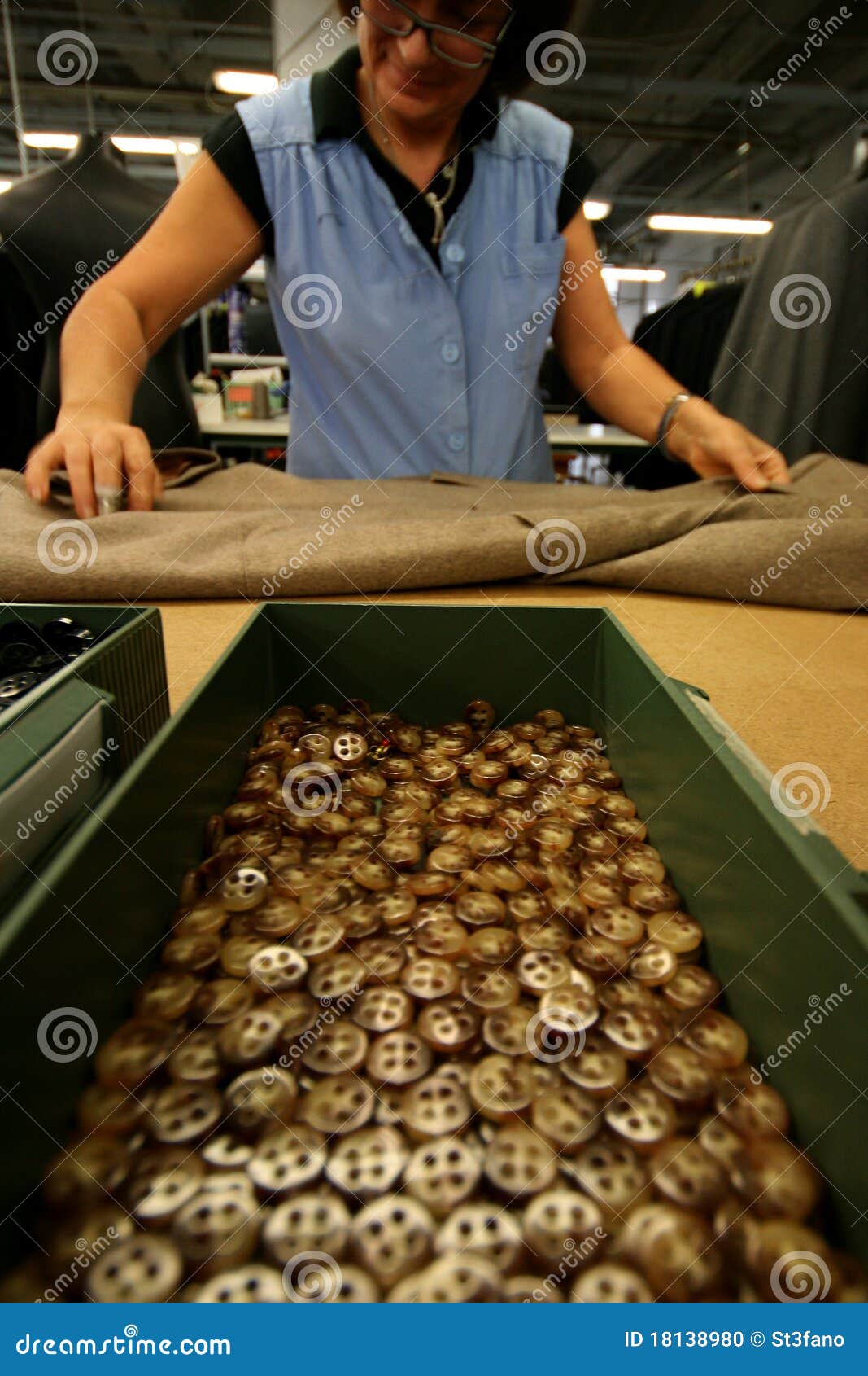 FEMALE WORKER in ITALIAN FACTORY Editorial Image - Image of female ...