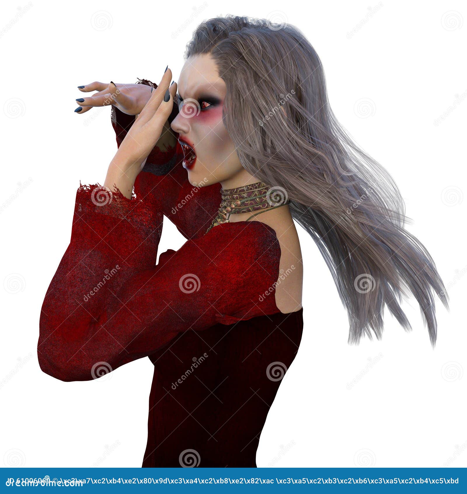 Female zombie stock image. Image of infection, monster - 61006069