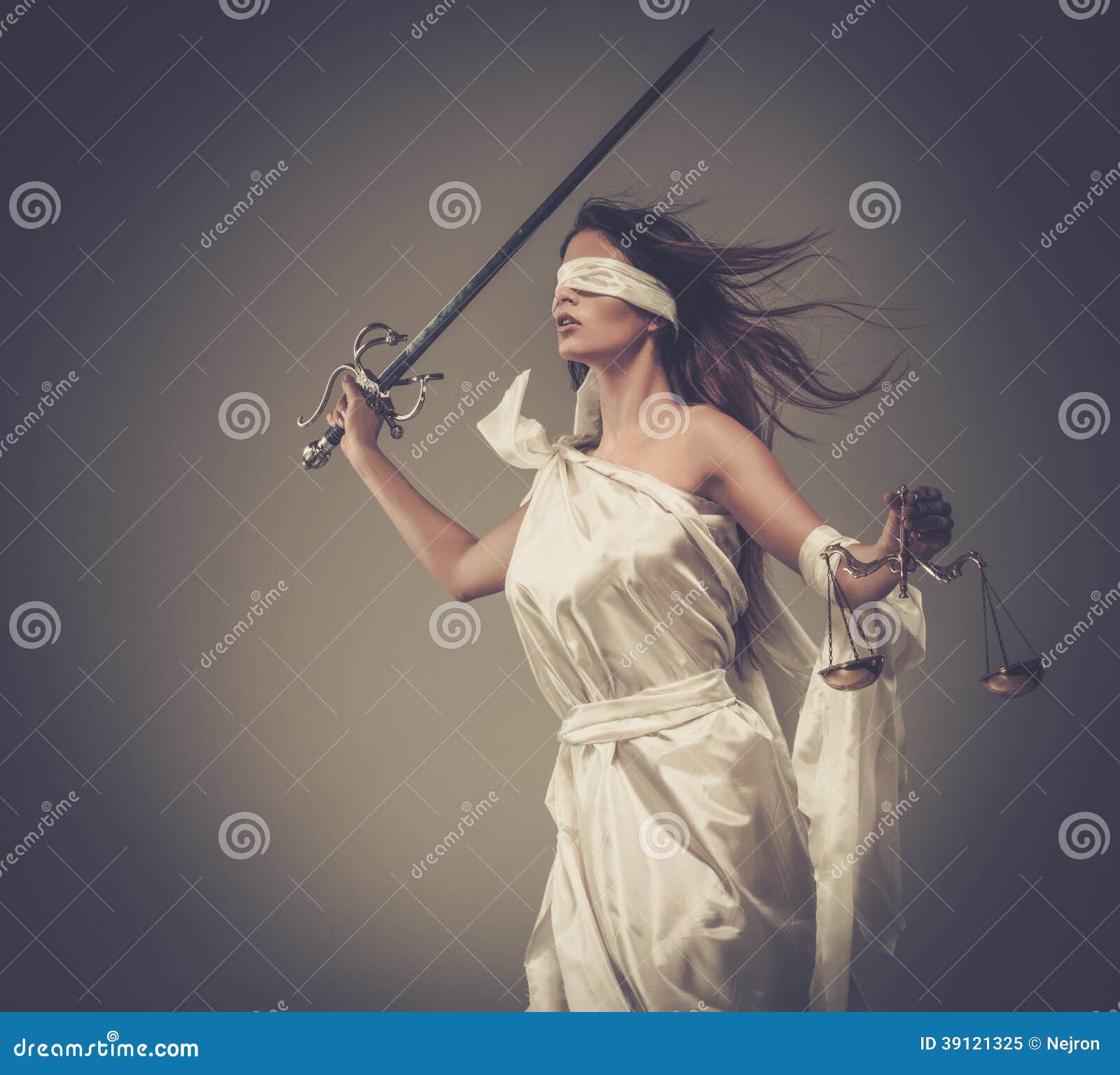Femida, Goddess of Justice stock image. Image of crime - 39121325