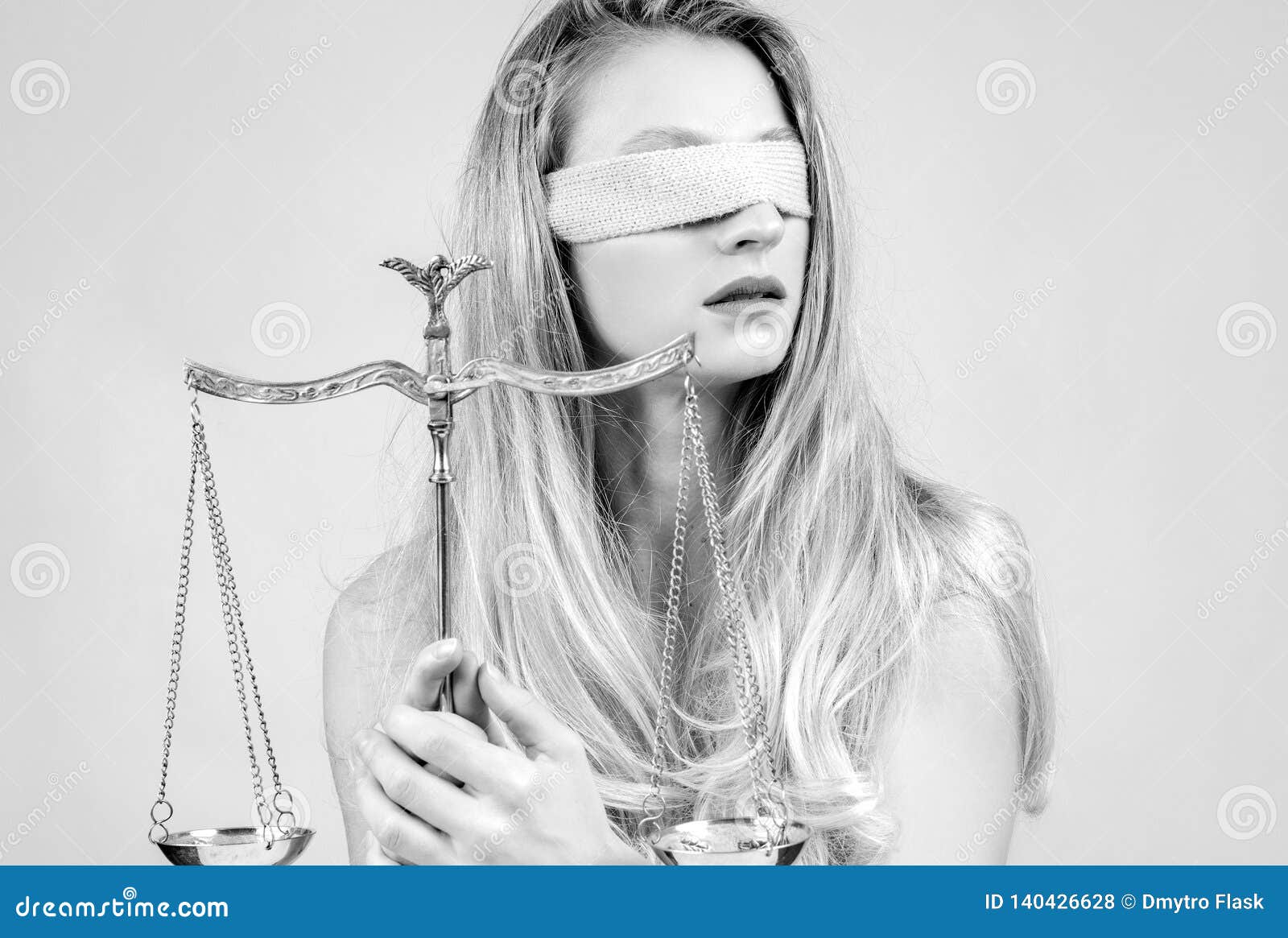 Femida, Goddess of Justice with Scales Stock Photo - Image of justice ...