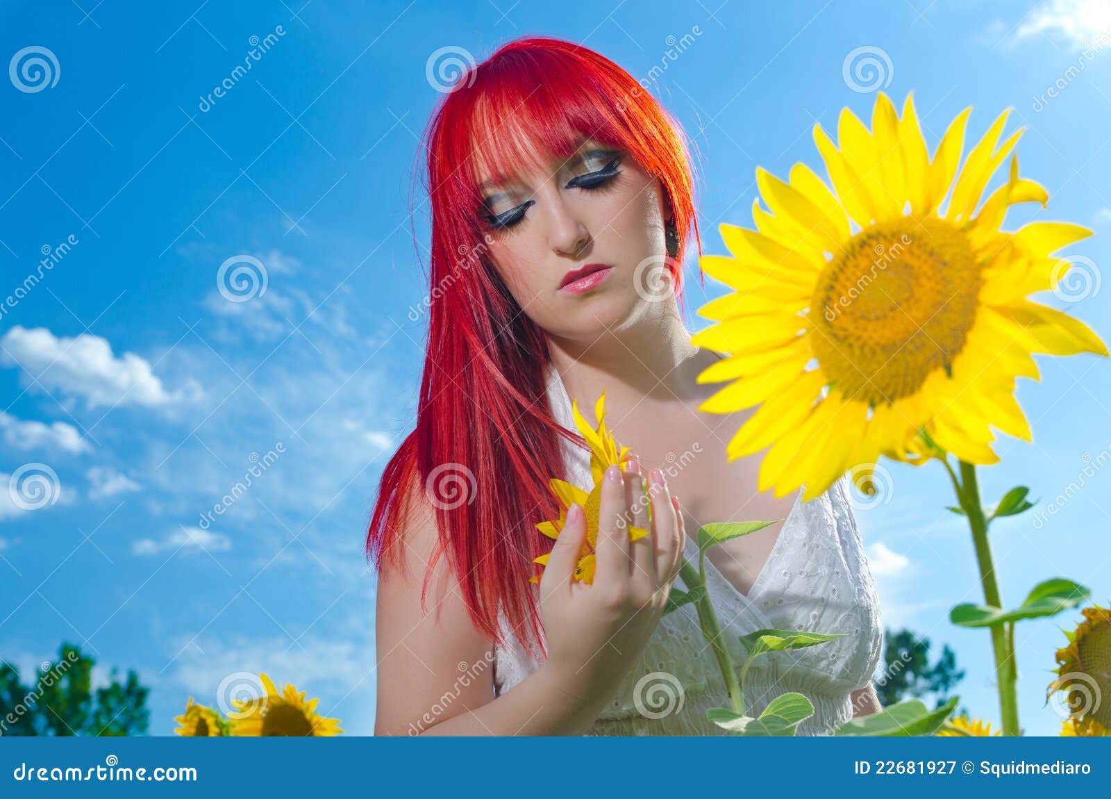 Feminine expression stock image. Image of nature, person - 22681927