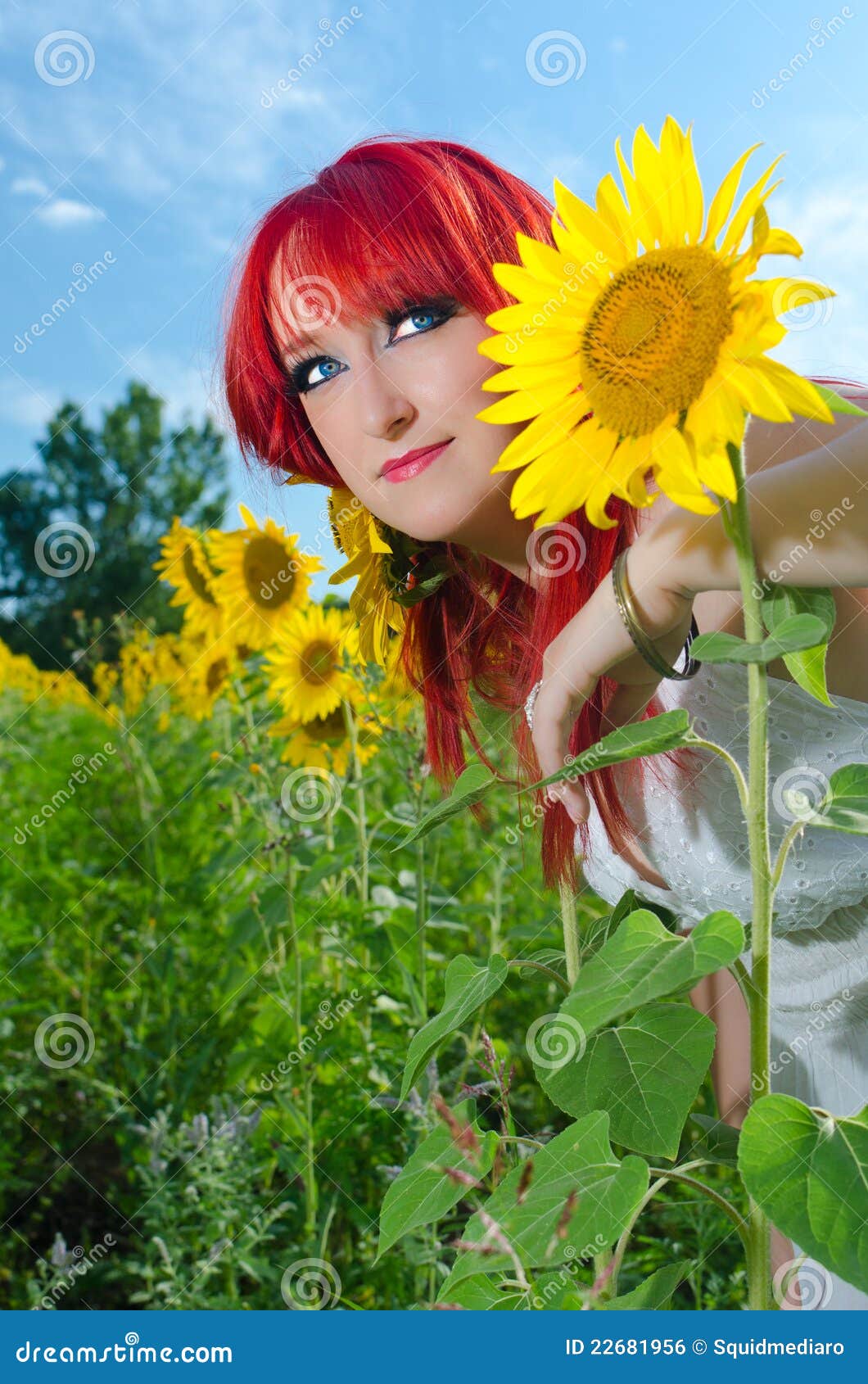 Feminine expression stock photo. Image of nature, face - 22681956