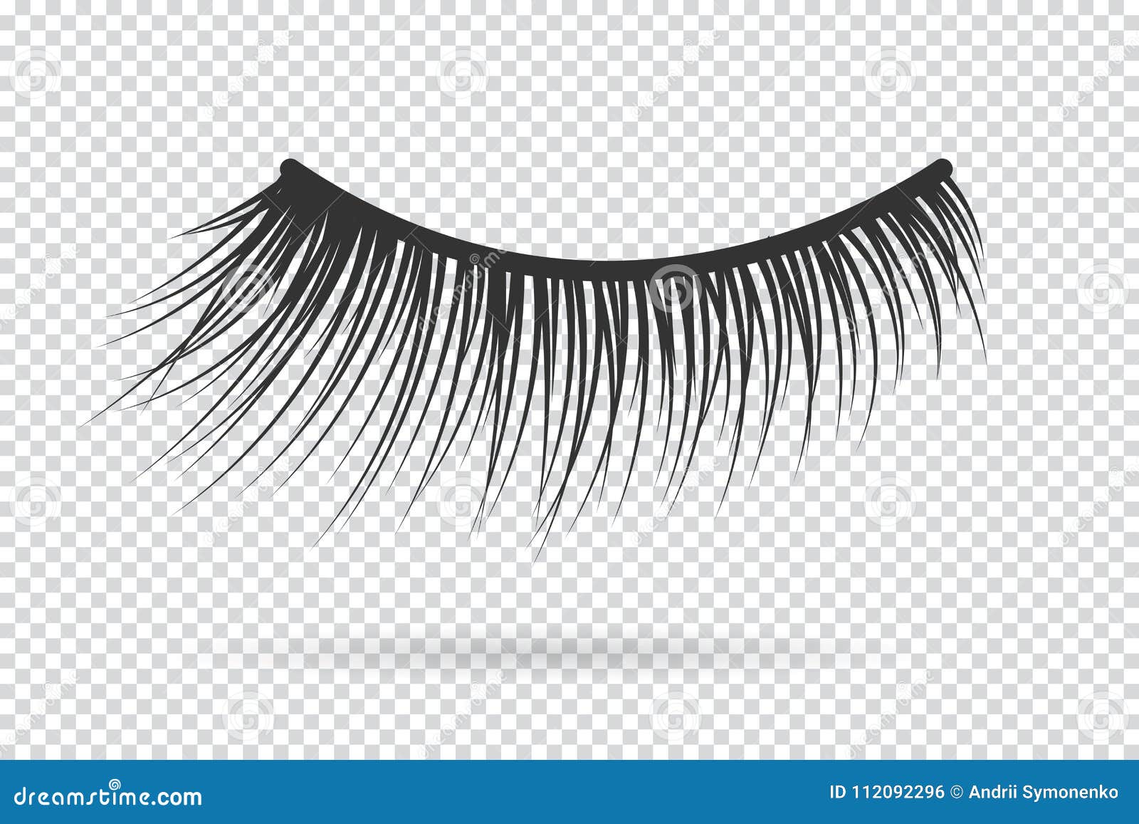 Feminine Lashes Vector. False Eyelashes Stock Vector - Illustration of ...