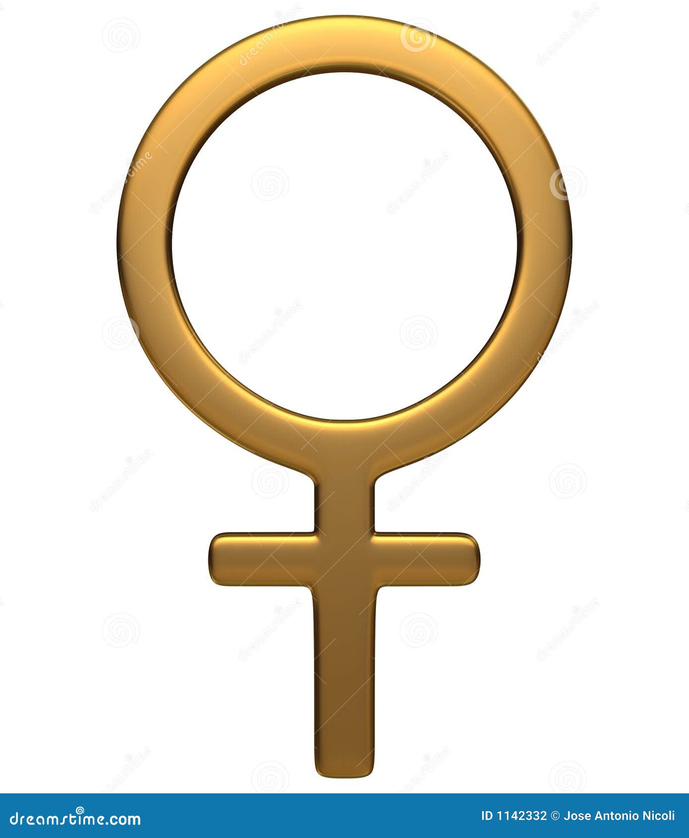 Feminine symbol stock illustration. Illustration of affection - 1142332