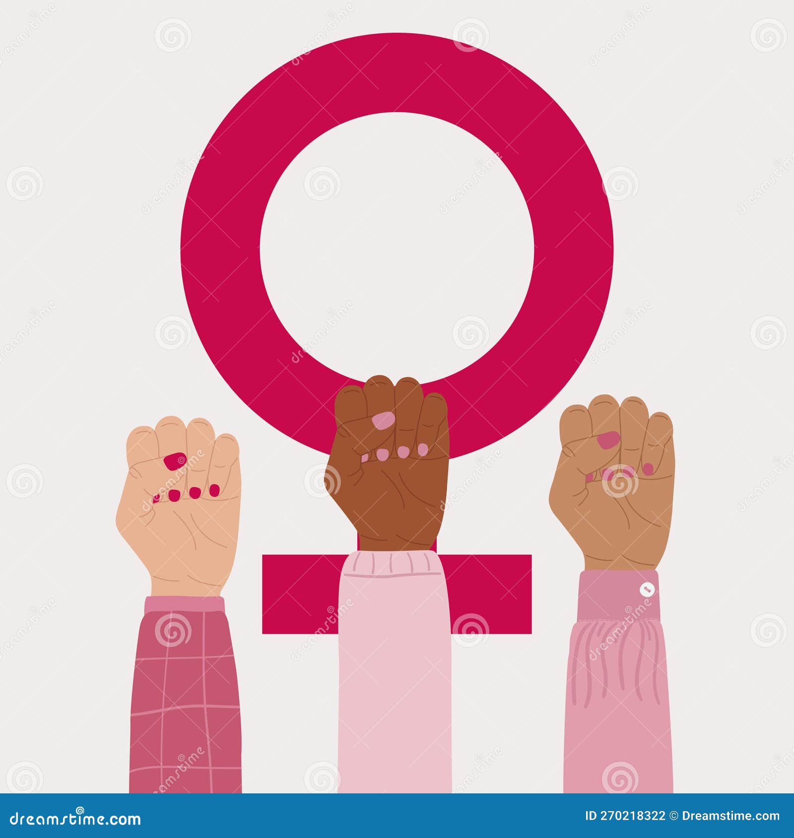 Female Raised Both Hands Holding His Head Makes A Gesture Of Emotion