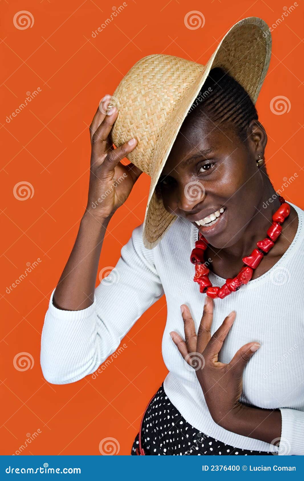 Femme africain photo stock. Image du fond, sensuel, africain - 2376400