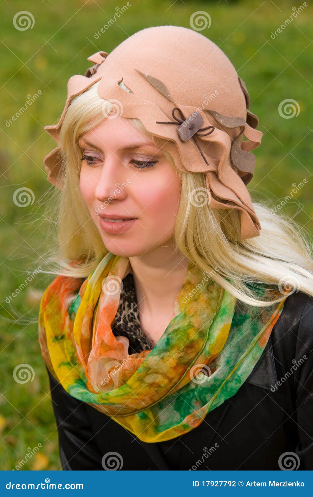 Femme Attirant Avec Une Belle Coiffe Photo stock - Image du cheveu ...