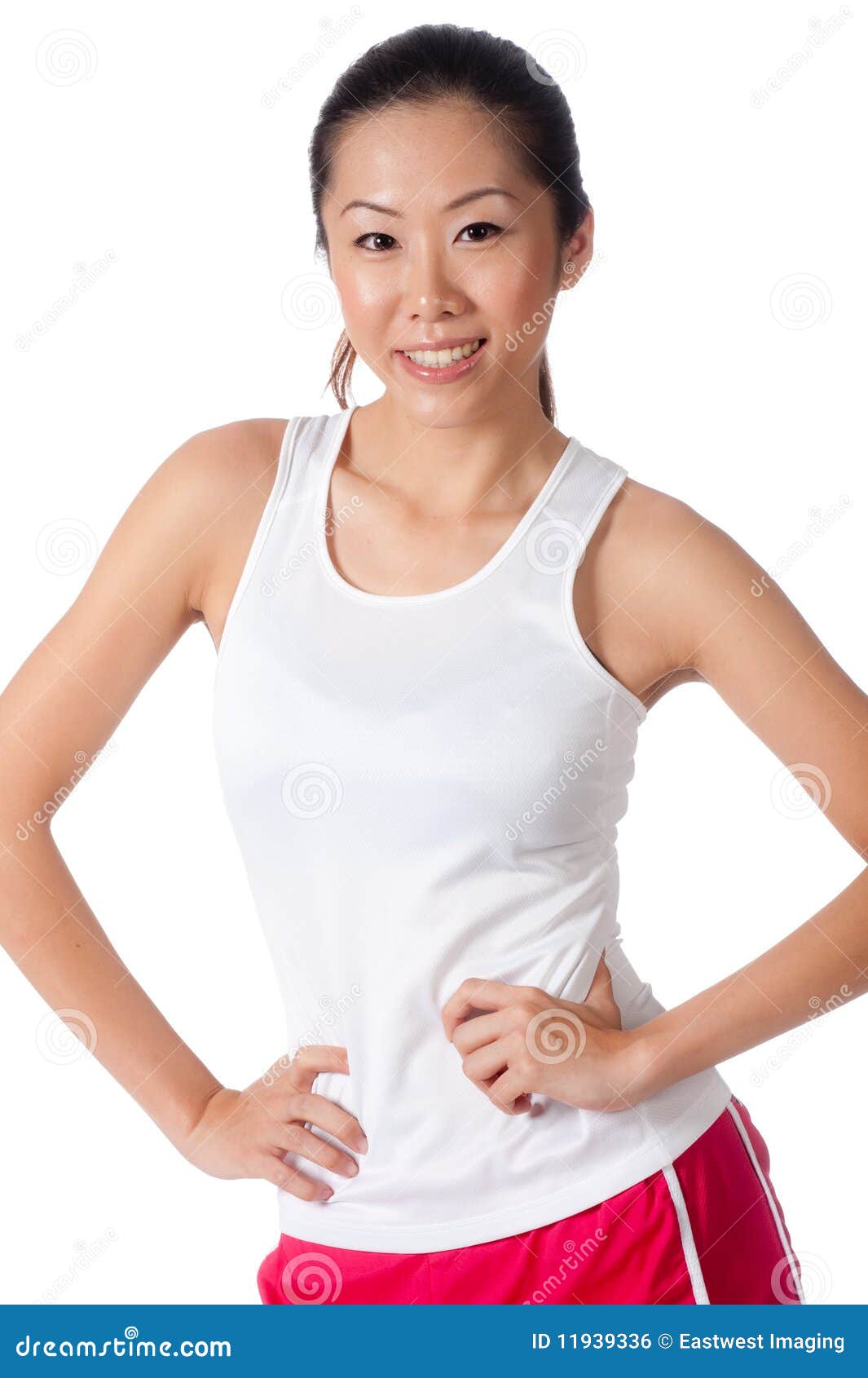 Femme de forme physique photo stock. Image du aptitude - 11939336