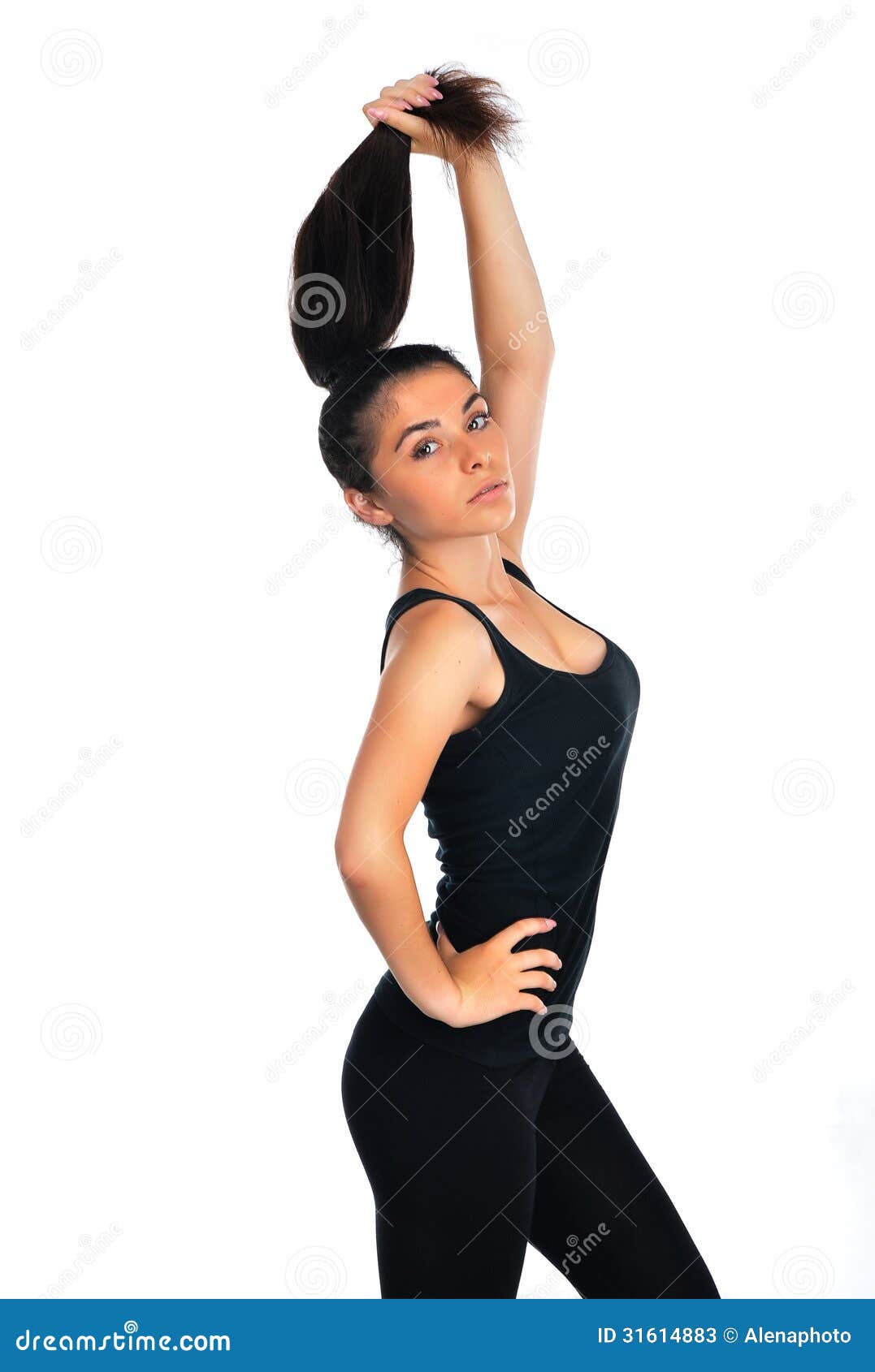 Femme de forme physique image stock. Image du sain, lifestyle - 31614883