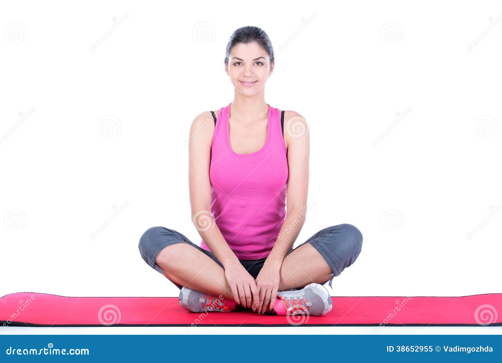 Femme de forme physique image stock. Image du aptitude - 38652955