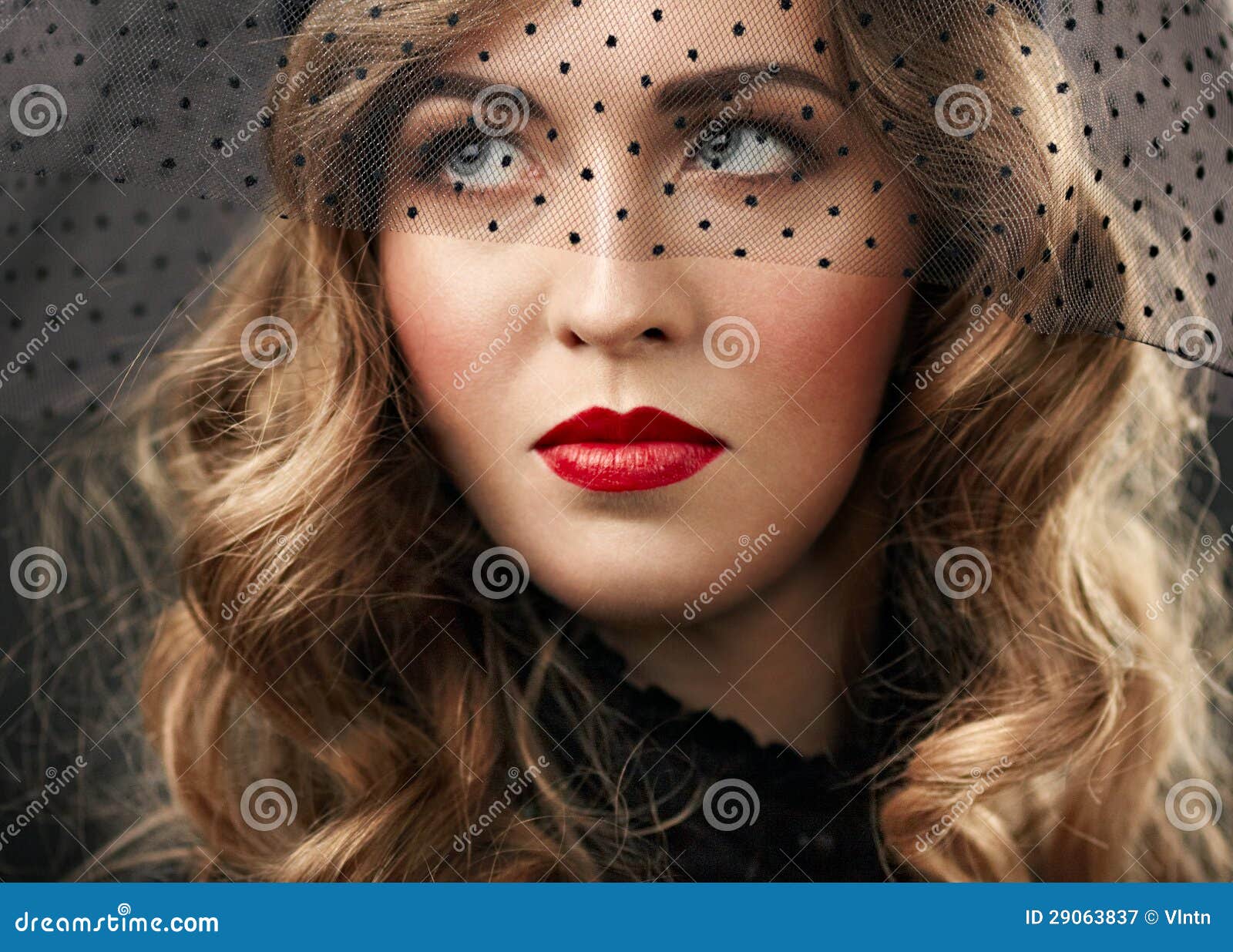 Femme fatale stock image. Image of makeup, caucasian - 29063837