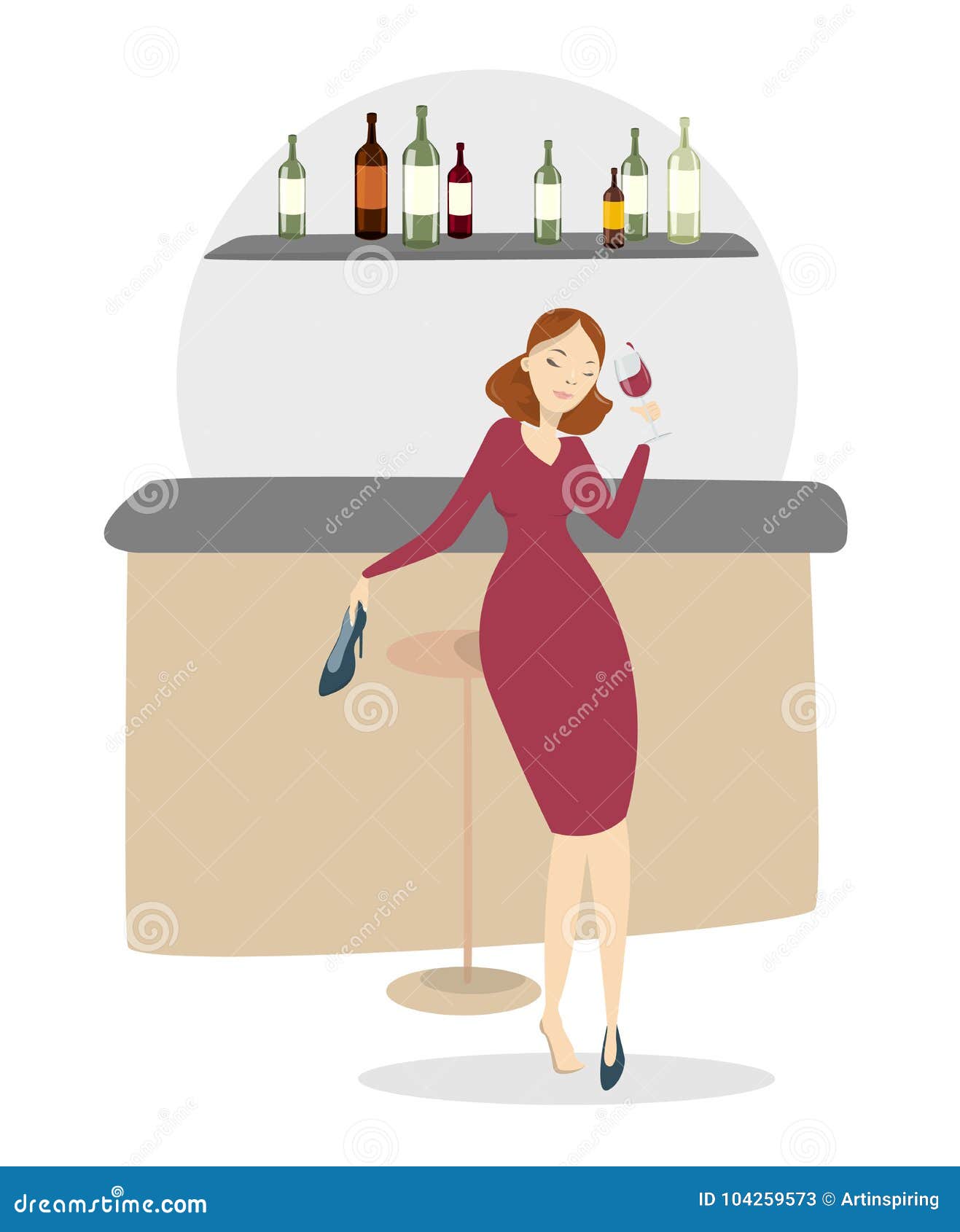 Femme Ivre Stock Illustrations, Vecteurs, & Clipart – (892 Stock ...
