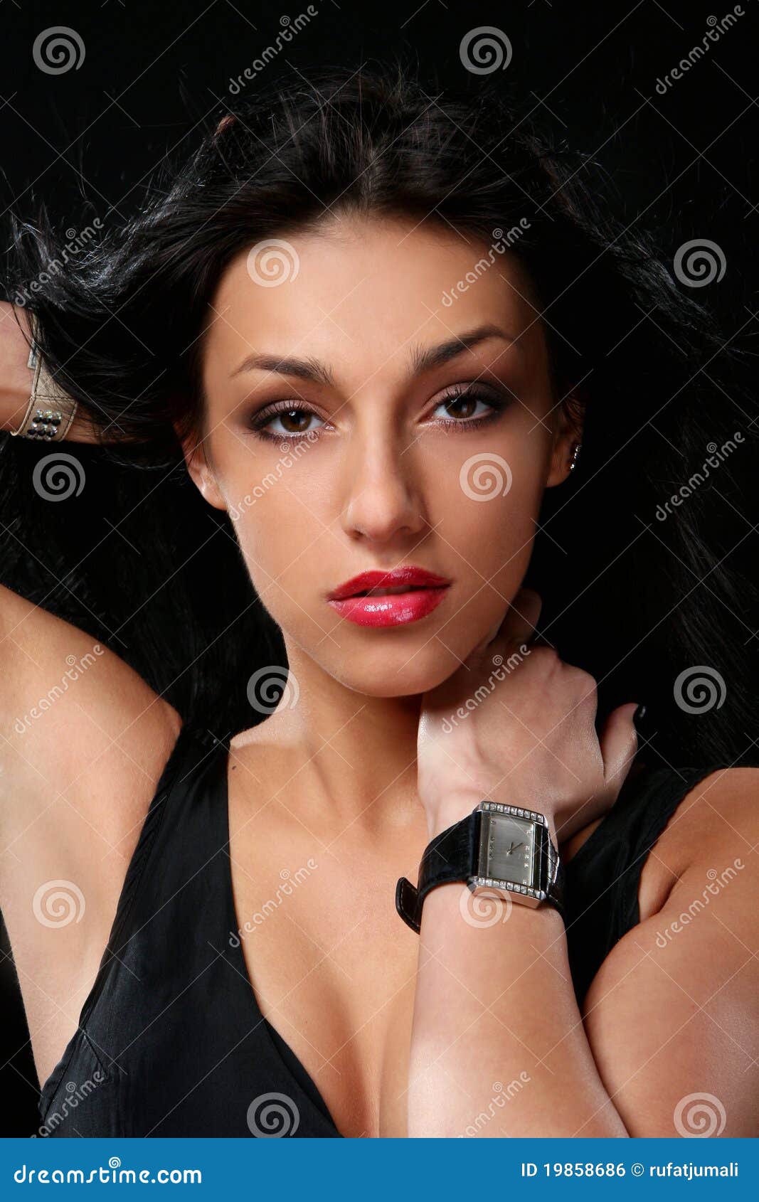 Femme Sexy De Jeune Beau Brunet Photo Stock Image Du Visage Dame