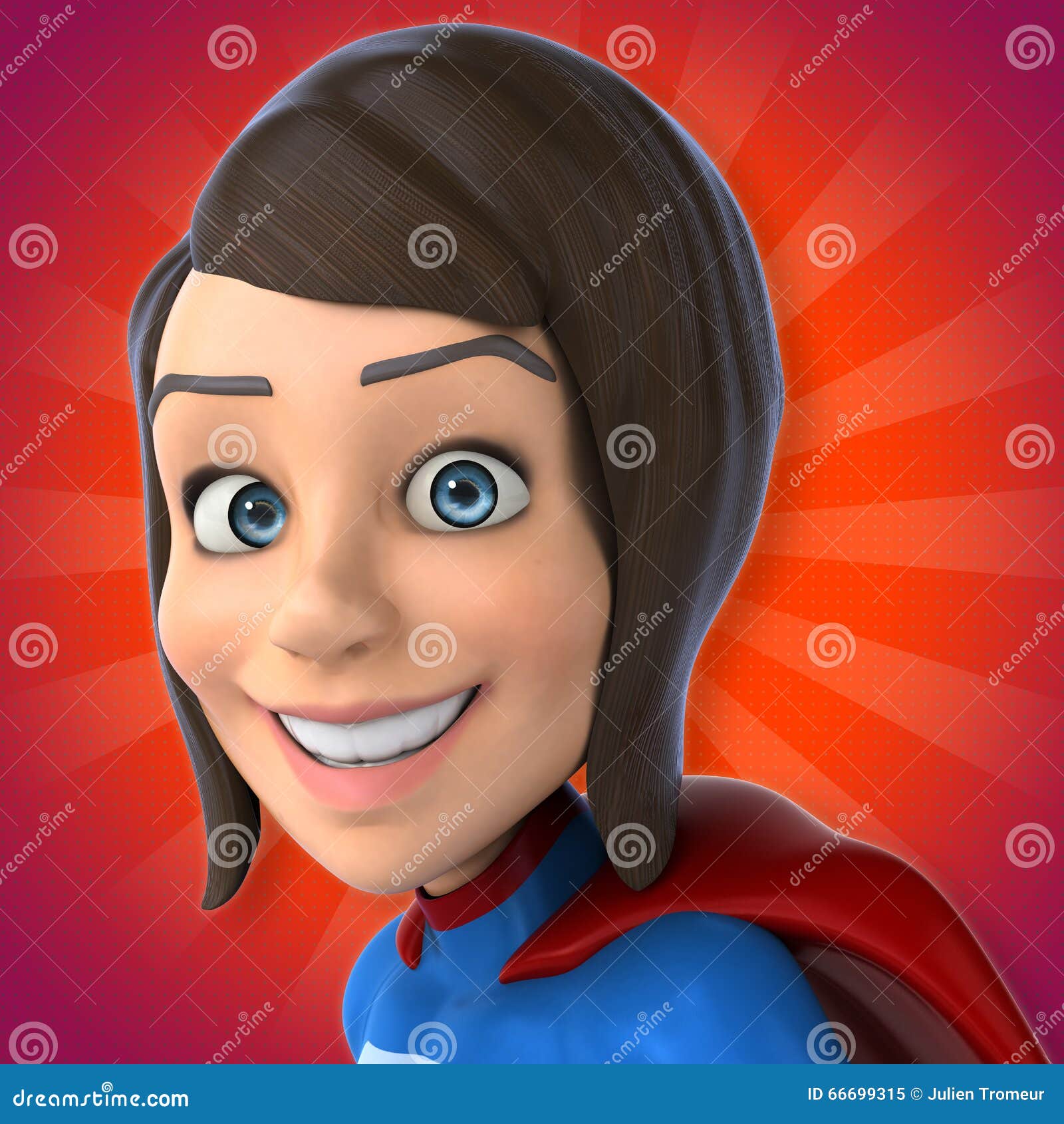 Femme superbe illustration stock. Illustration du parfait - 66699315