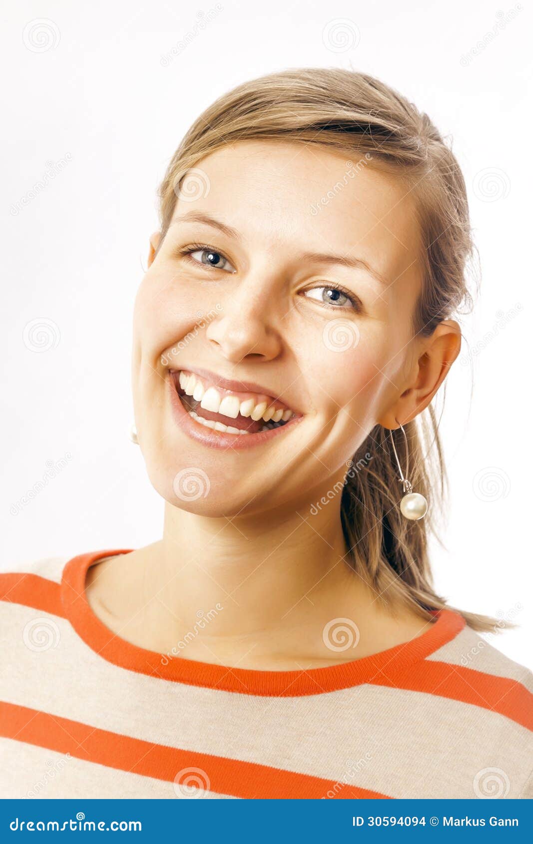 Femmes de sourire photo stock. Image du regarder, beau - 30594094