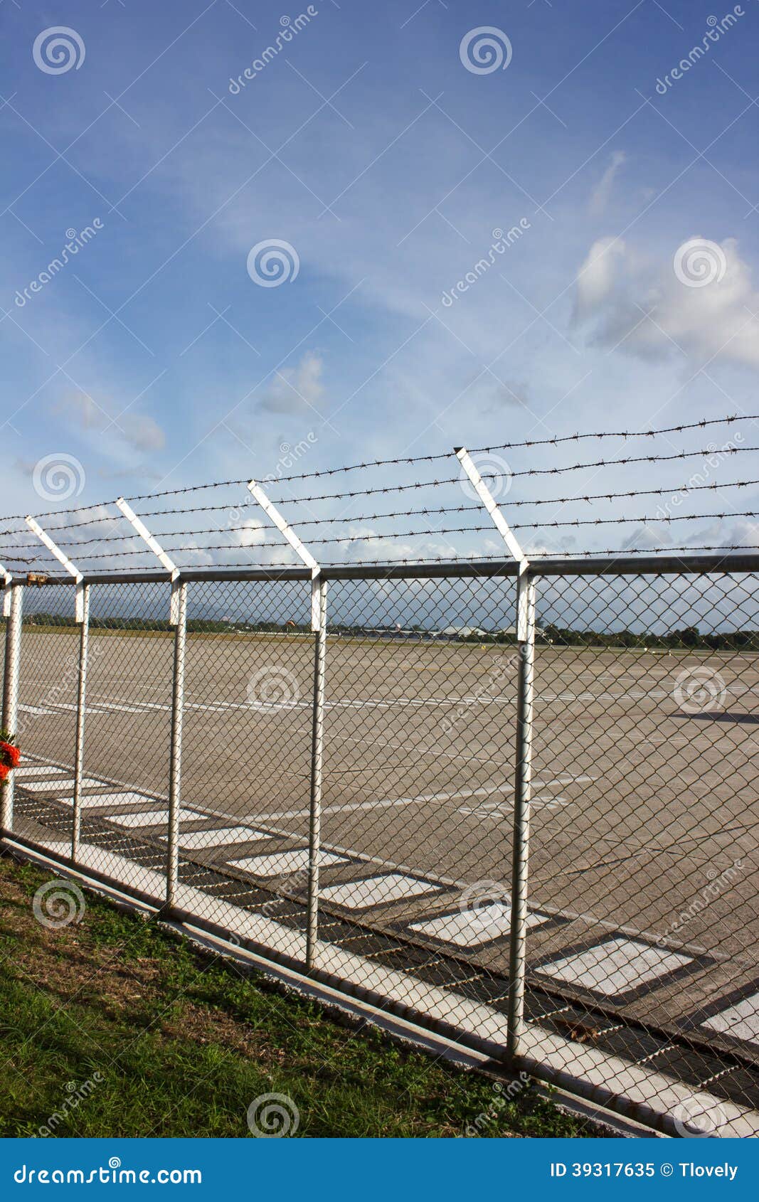 Fence Around Restricted Area Stock Image - Image of hedge, defense ...