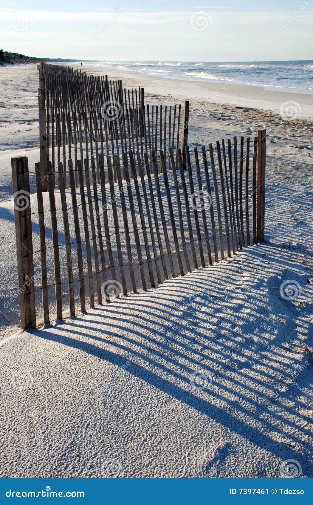 Fence on beach stock image. Image of photograph, texture - 7397461