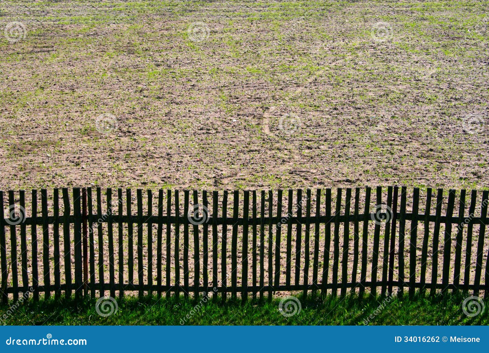 Fence stock photo. Image of fence, yield, area, year - 34016262