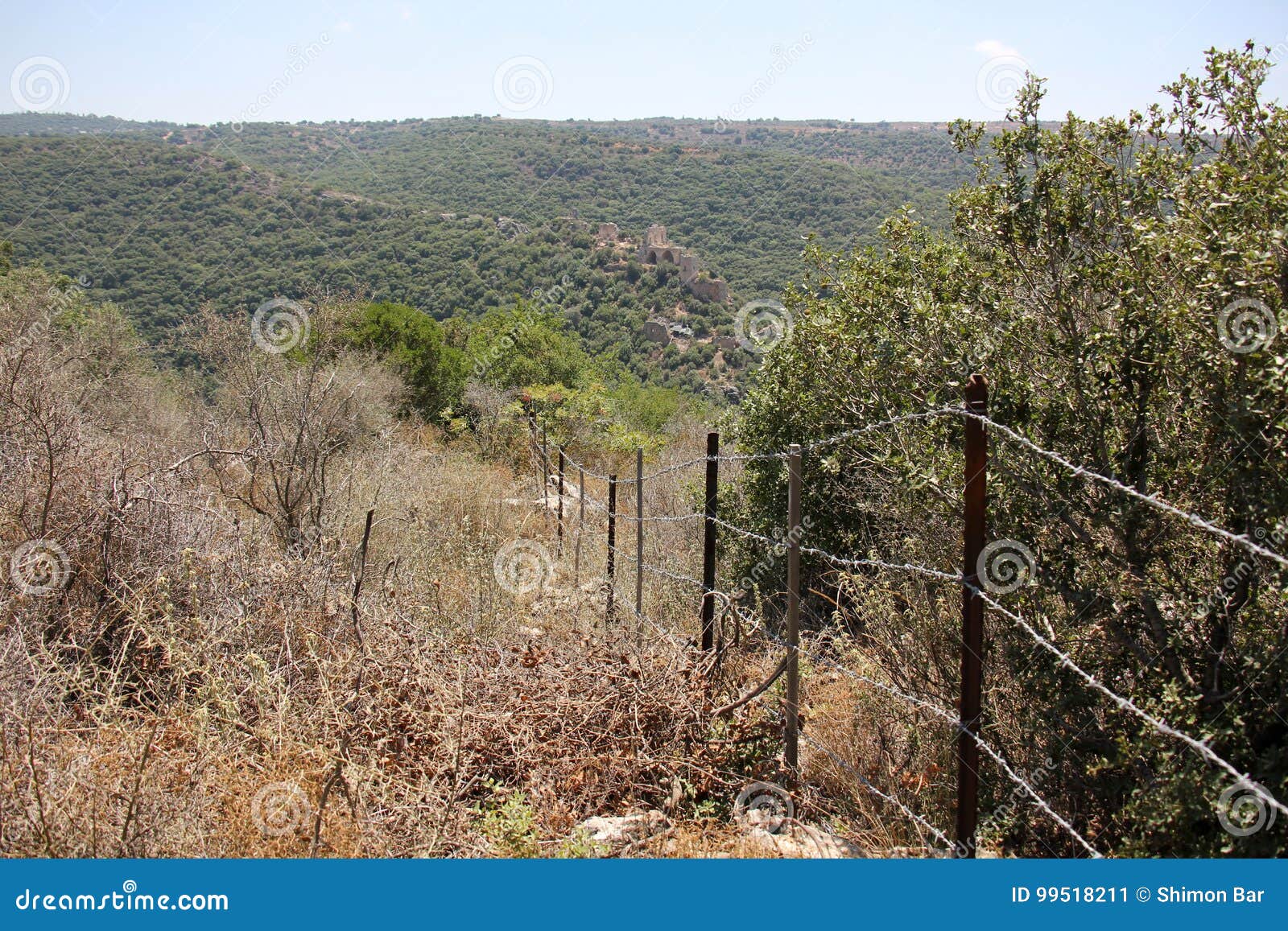 The Fence is always the Border Stock Image - Image of border, structure ...