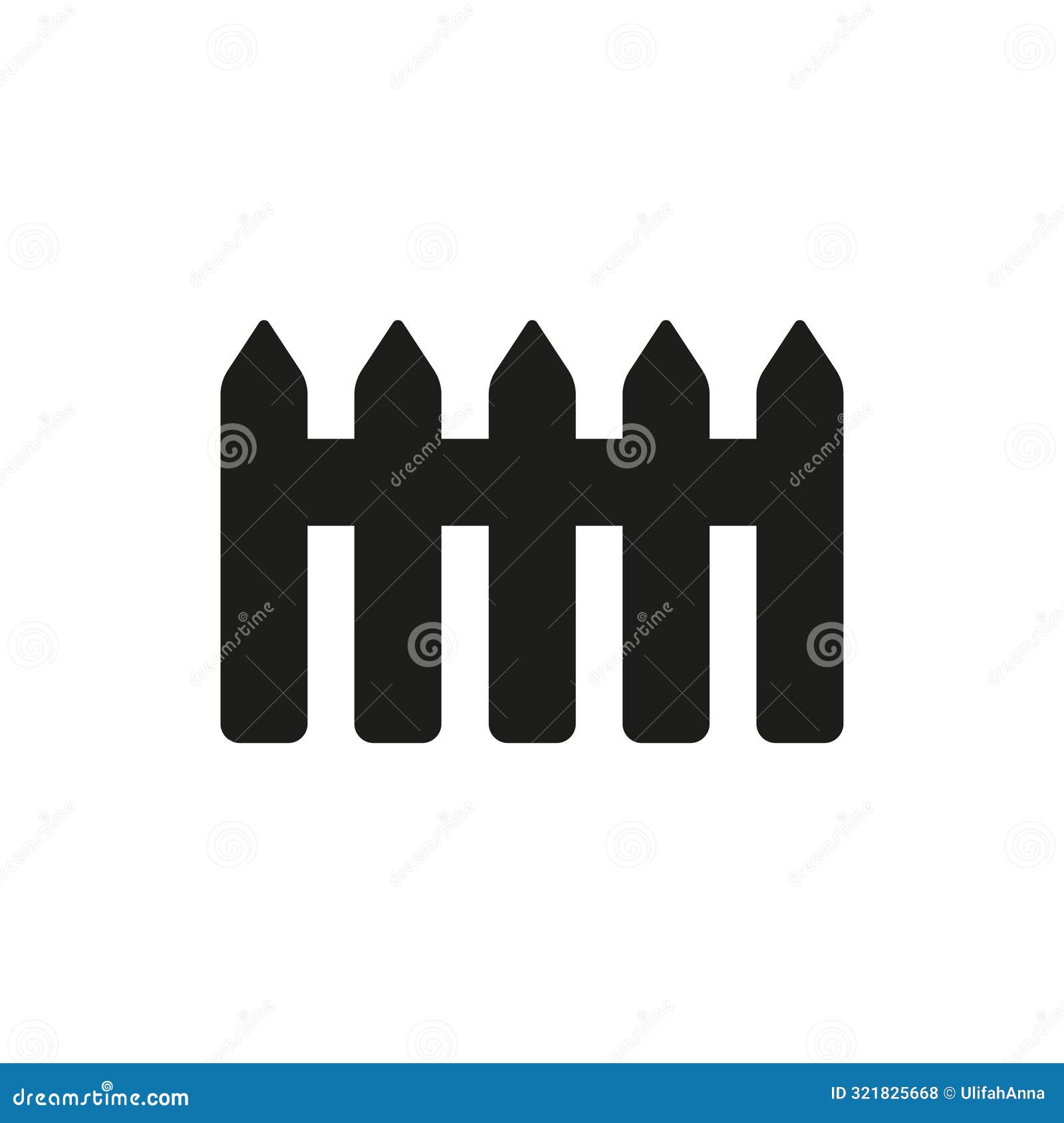 Fence Vector Design Templates Simple and Modern Stock Vector ...