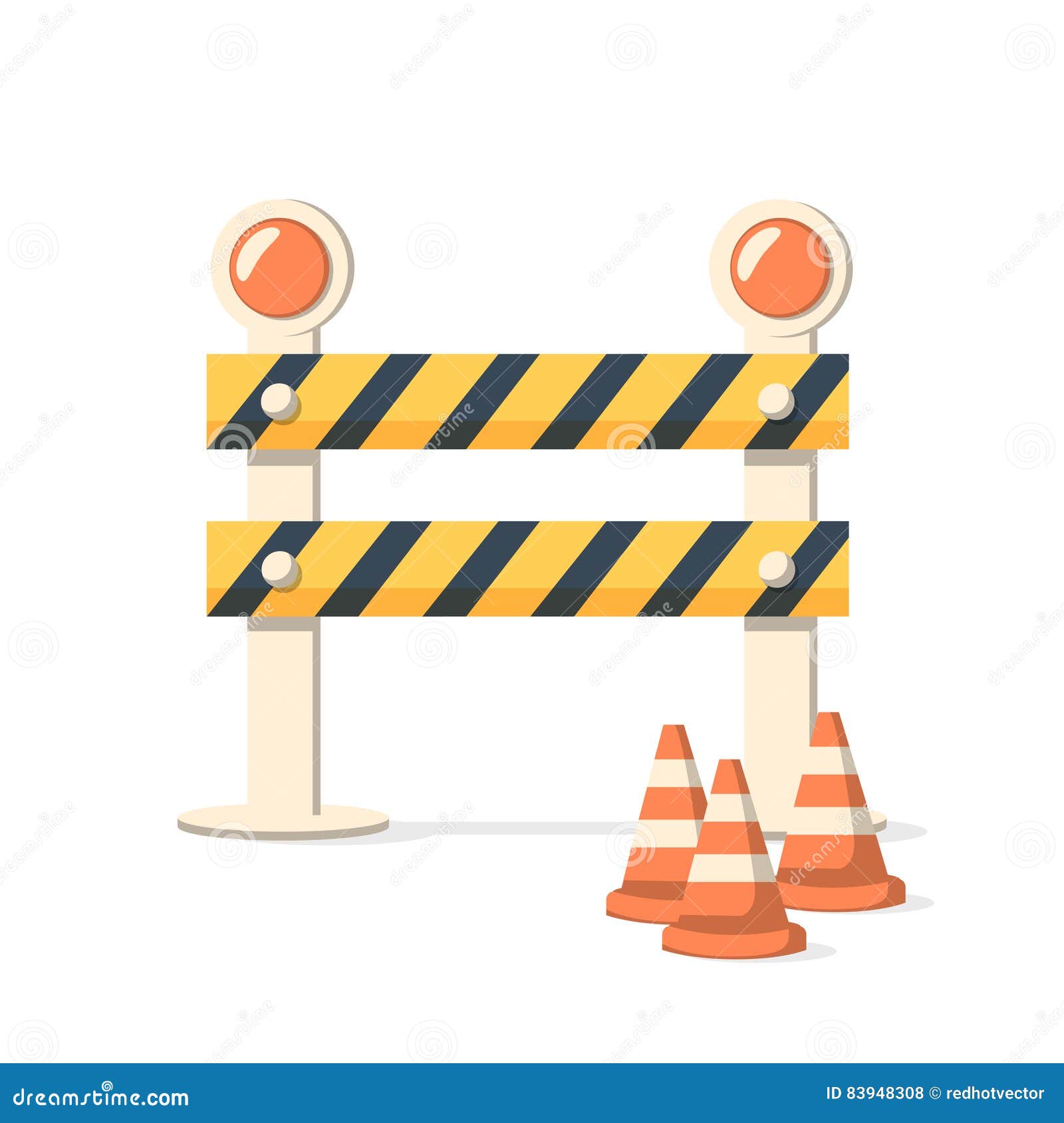 Fence Light Construction Icon Stock Vector - Illustration of light ...