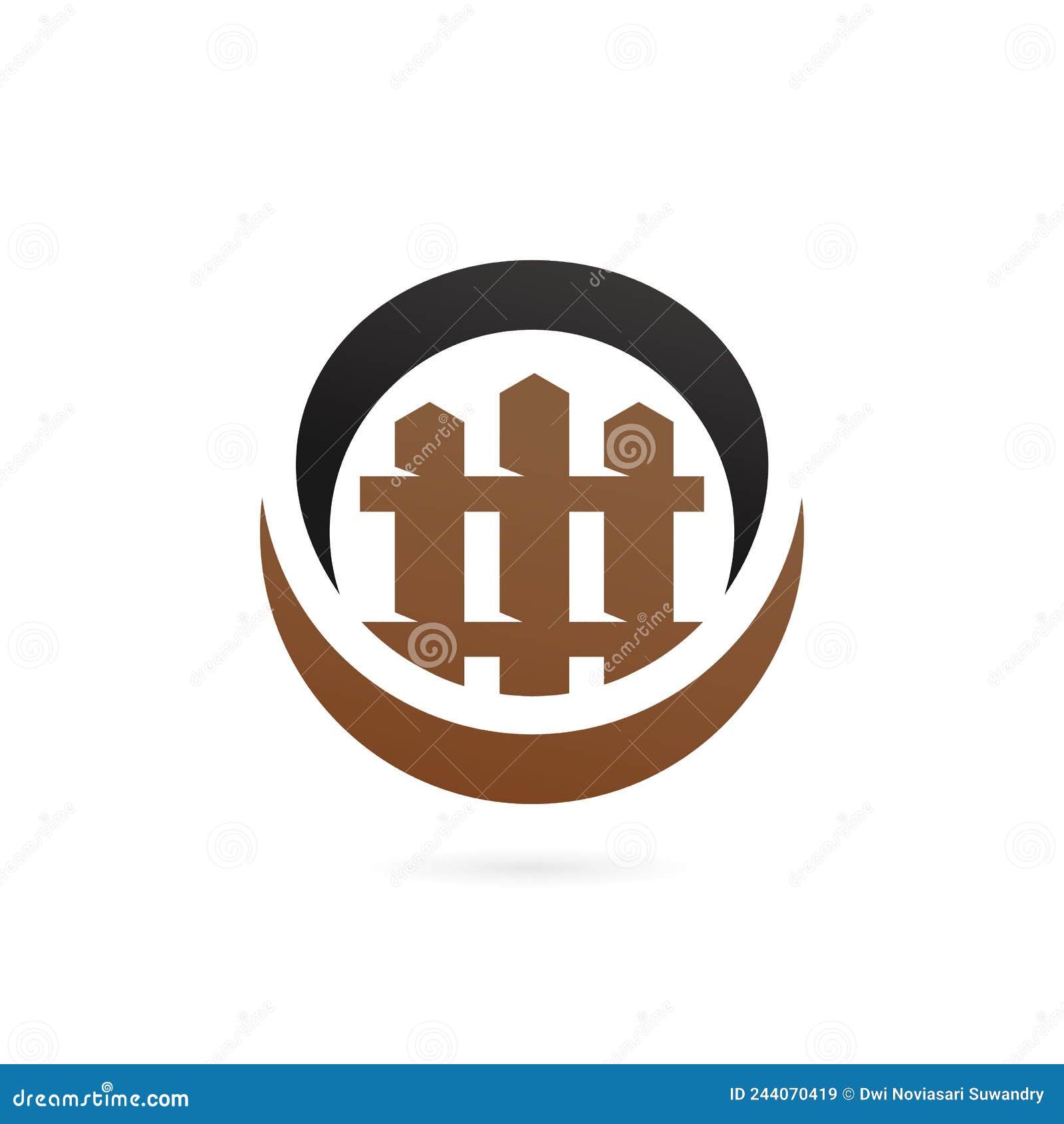 Fance Icon On White Background. Simple Element Illustration From ...