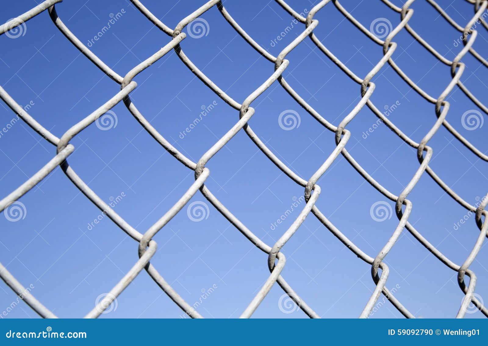 Fence made of barbed wire stock photo. Image of pattern - 59092790