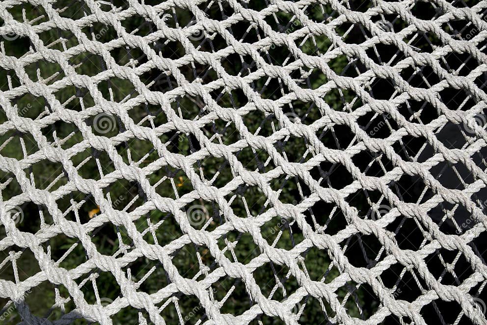 Fence made of hemp rope stock image. Image of background - 76488273