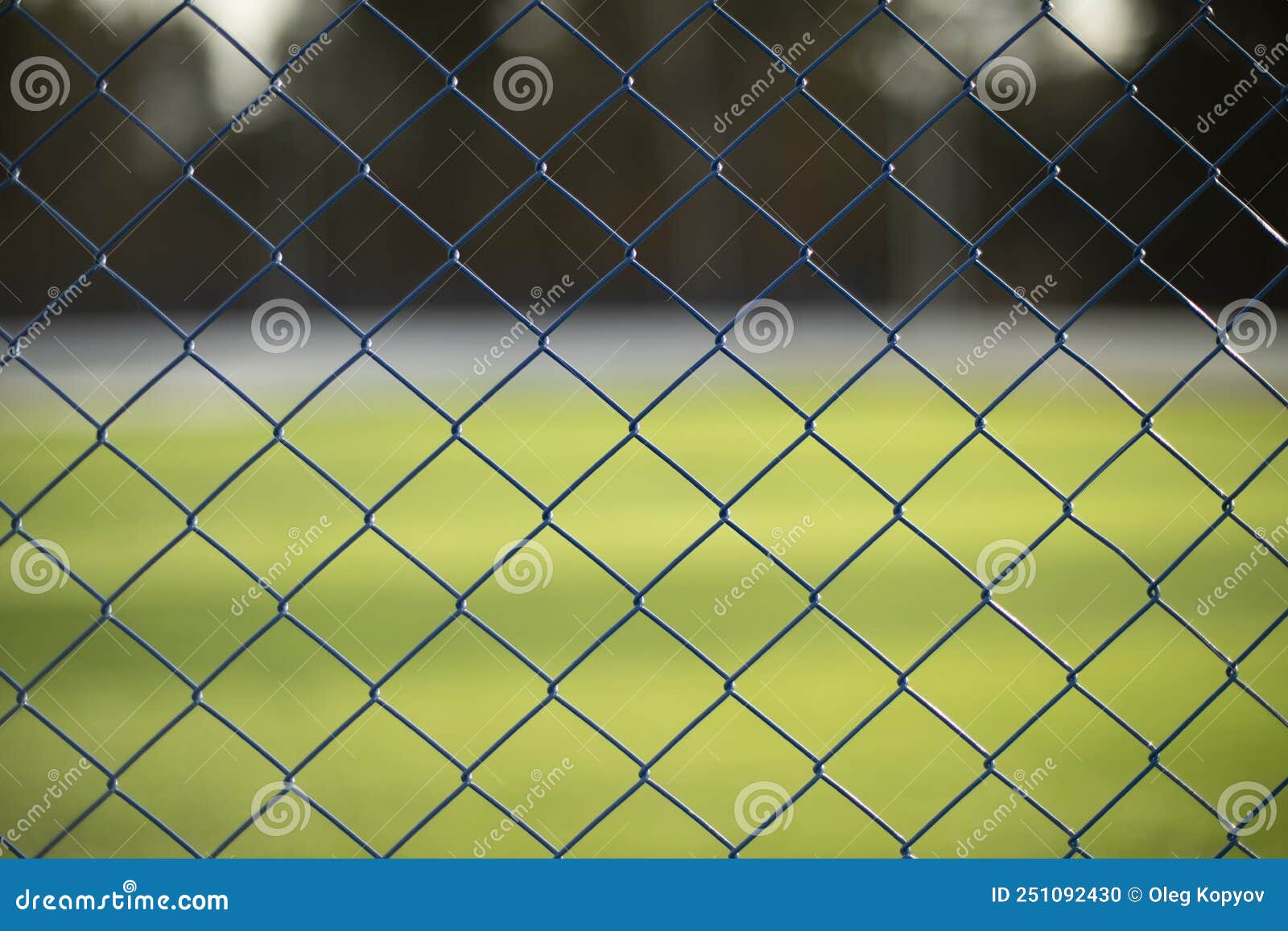Fence Net. Fence on Green Background Stock Photo - Image of protection ...