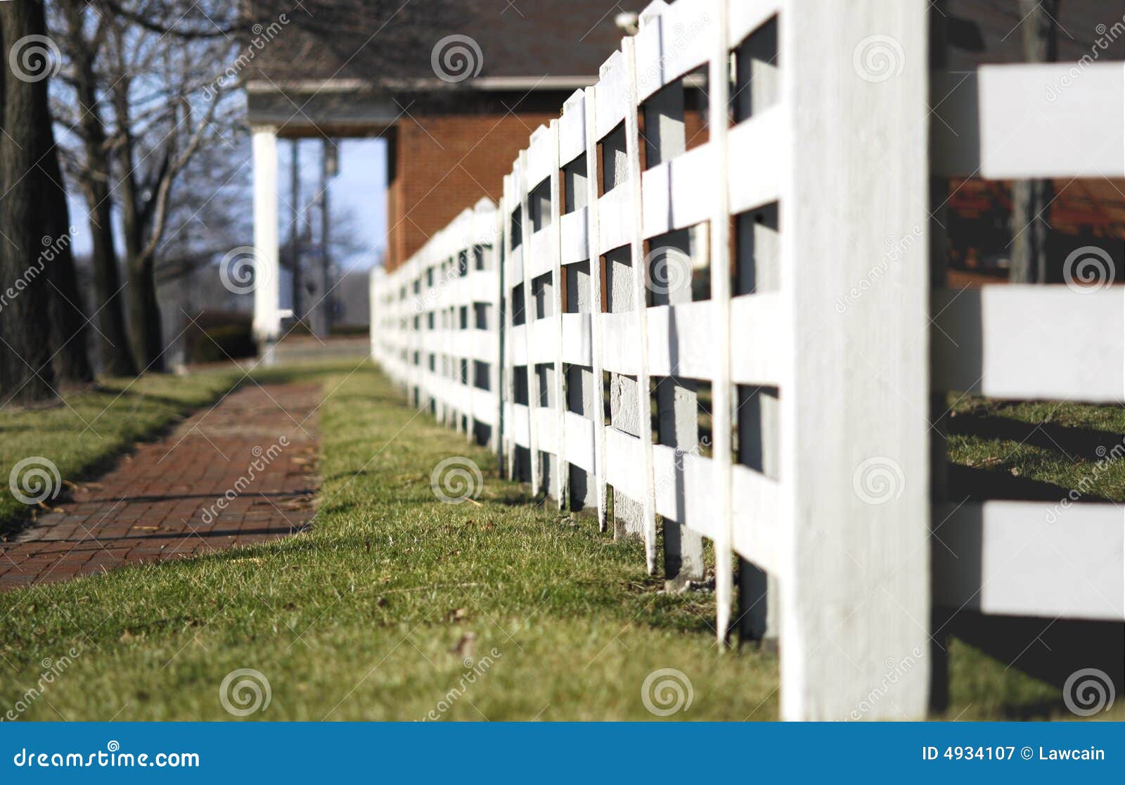 Fence Row Picture. Image: 4934107