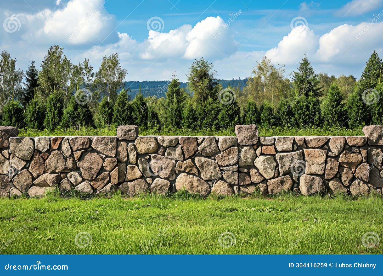 Fence Stone Panels. Artificial Concrete Panels Imitating Natural Stone ...