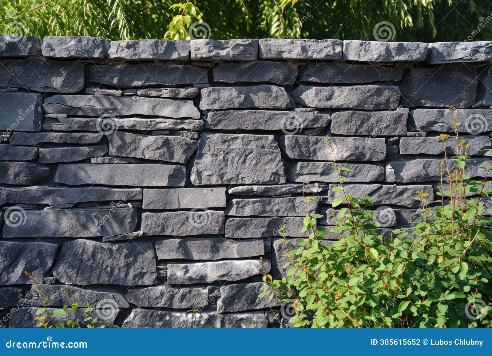 Fence Stone Panels. Artificial Concrete Panels Imitating Natural Stone ...
