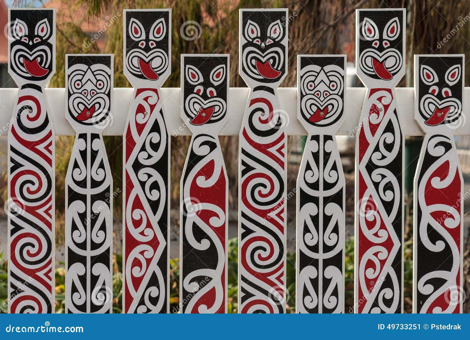 Traditional Maori Toi Whakairo Art Carving Editorial Photo ...