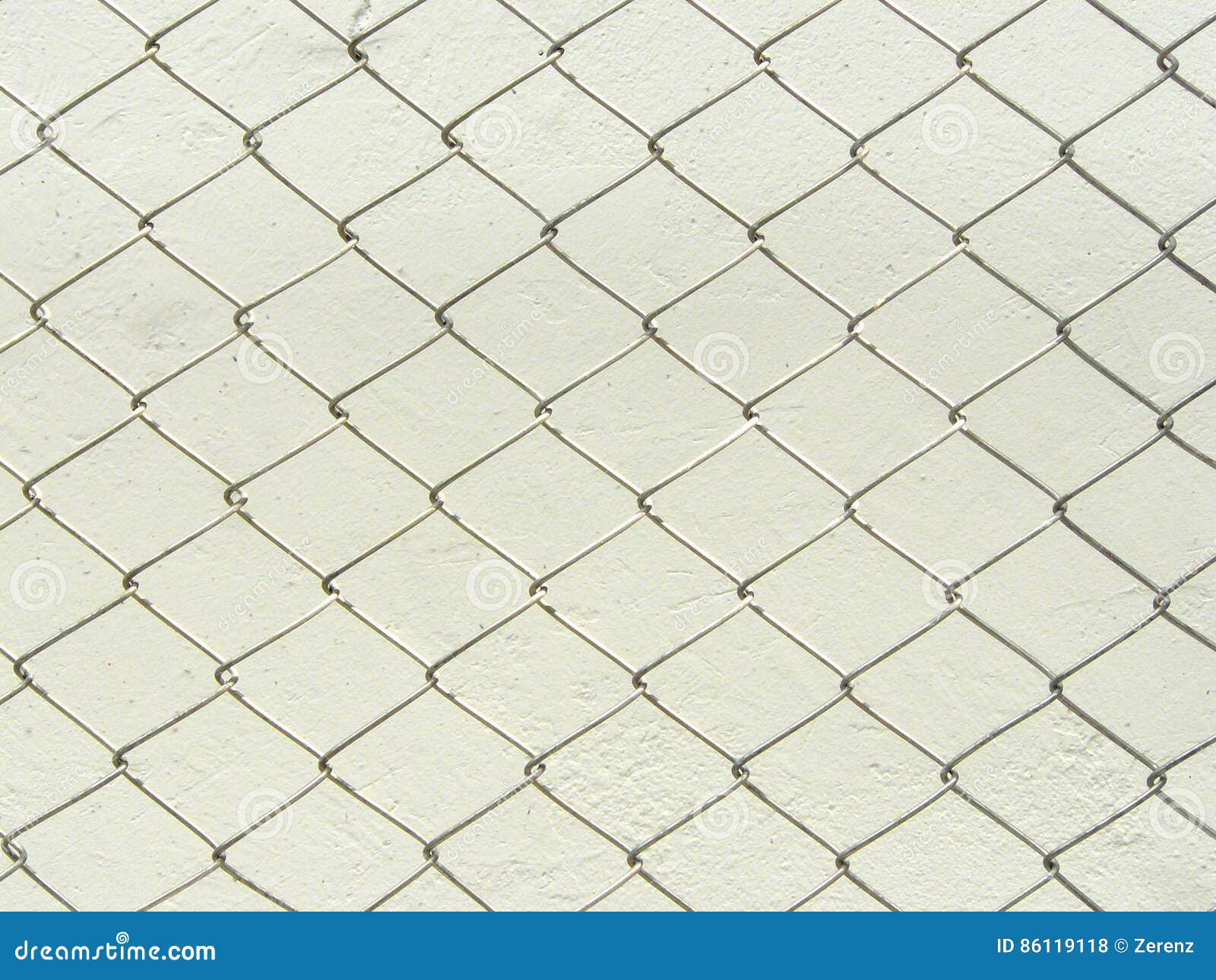 Fence White Metal Wire Mesh Stock Photo - Image of barbwire, link: 86119118
