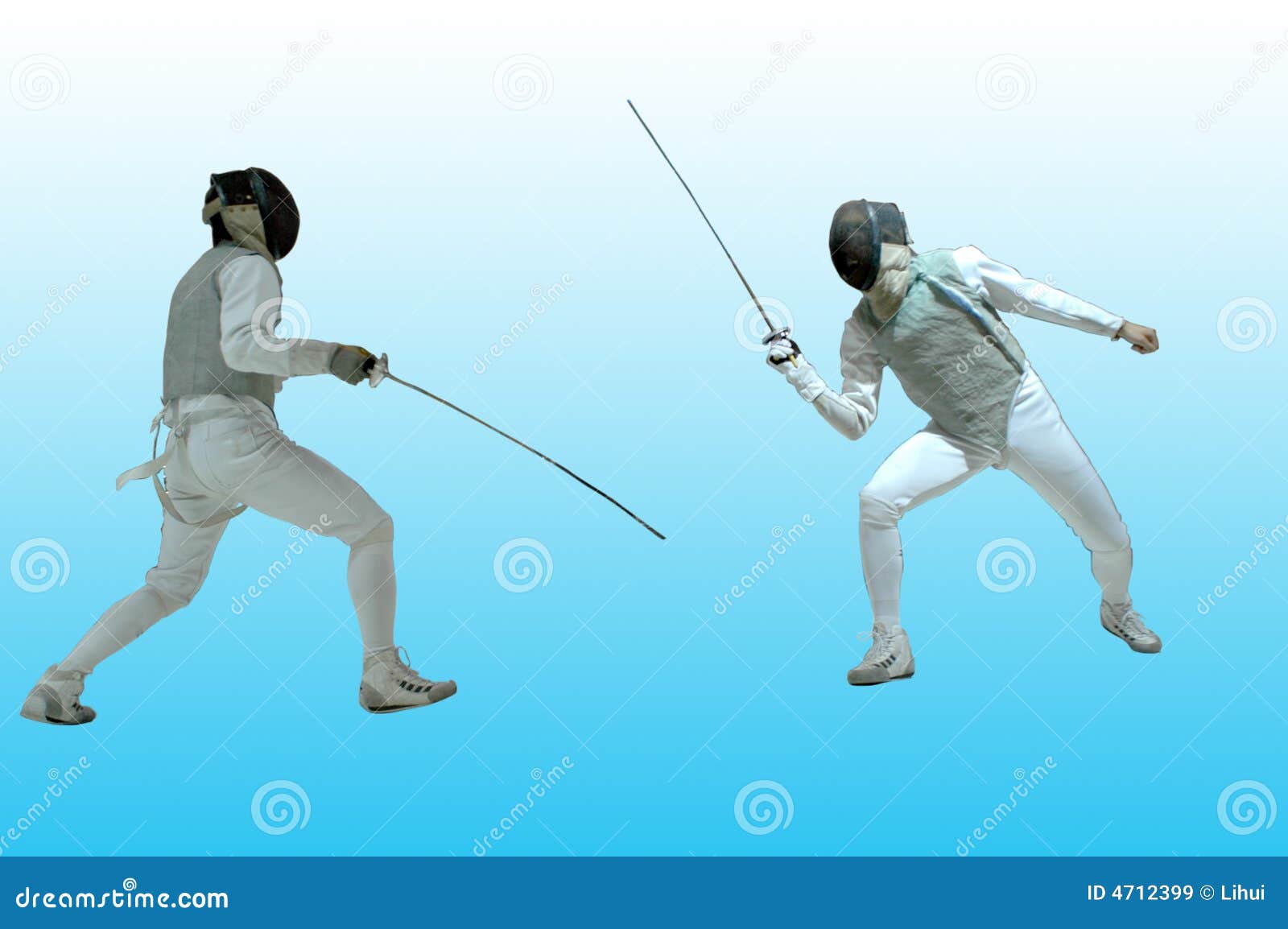 Fencing stock image. Image of defensive, piece, attack - 4712399