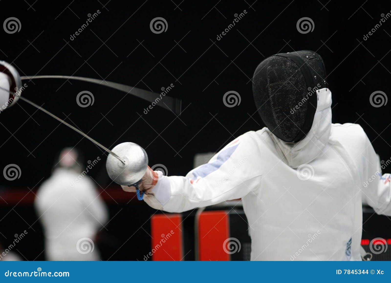 Fencing stock photo. Image of games, saber, sword, contest - 7845344
