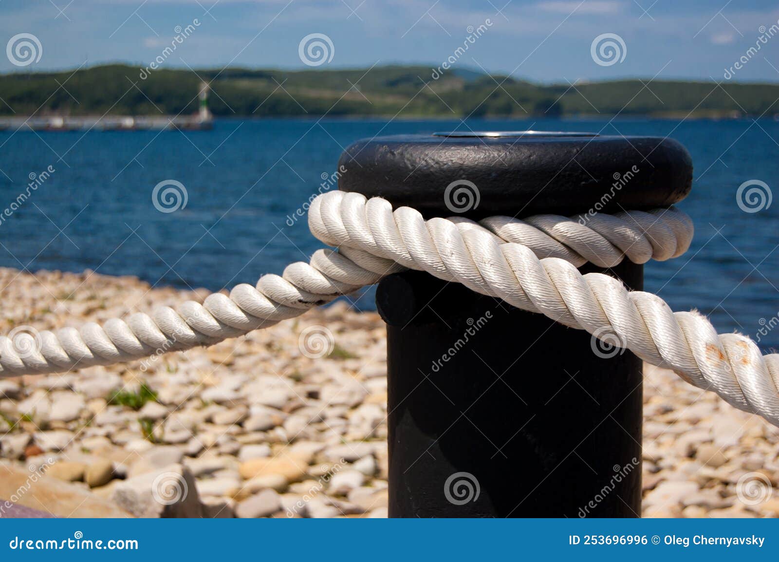 Fencing Bollard On The Sidewalk Stock Photography | CartoonDealer.com ...