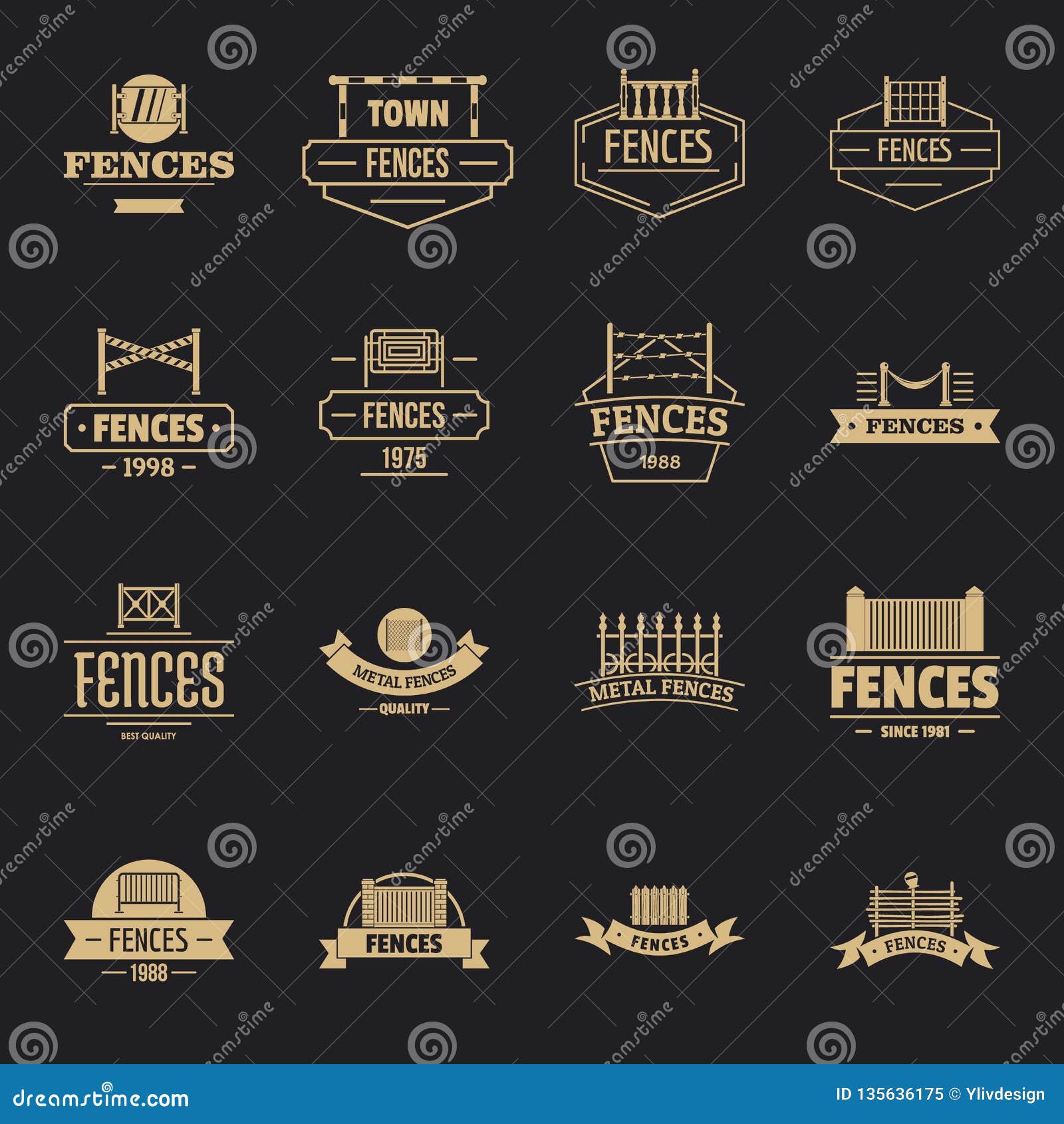 Fencing Logo Icons Set, Simple Style Stock Vector - Illustration of ... Fencing Logo Icons Set, Simple Style Stock Vector - Illustration of ...