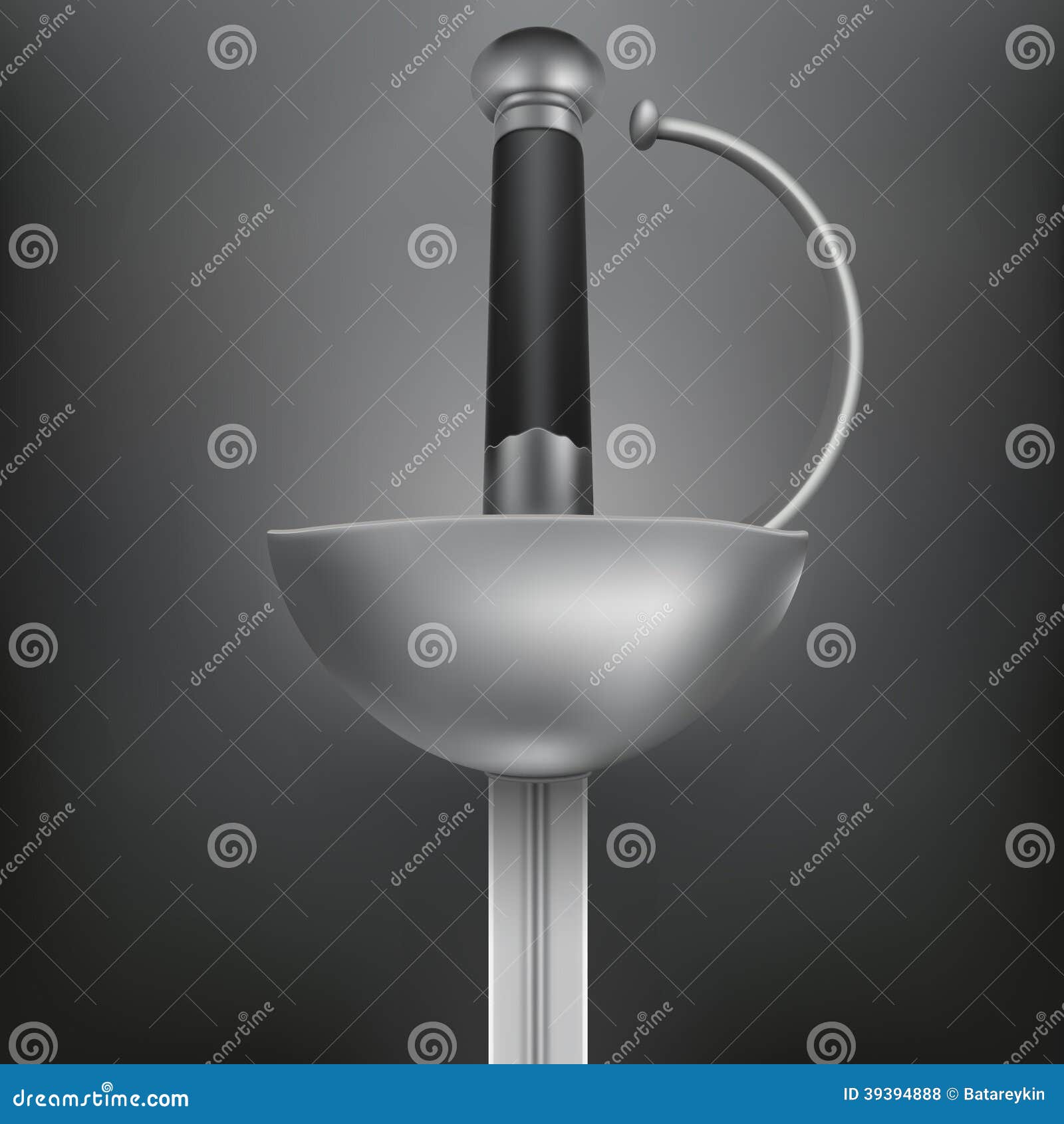 Fencing Rapiers. Realistic Vector Illustration Stock Vector ...