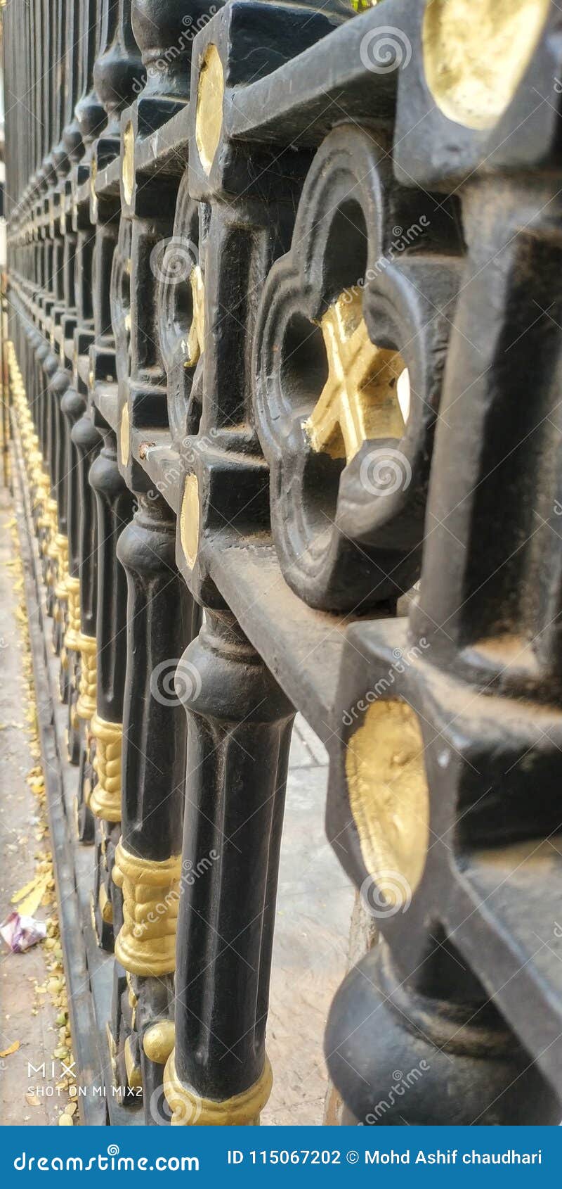 Fency stock photo. Image of building, iron, fency, design - 115067202