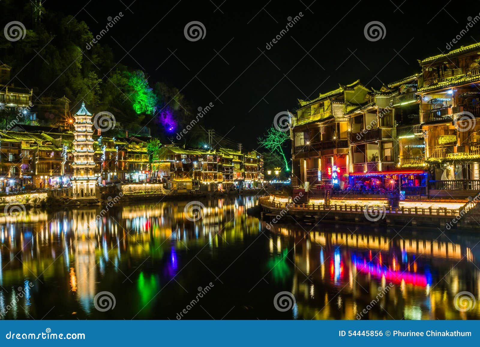 Feng Huang foto editorial. Imagen de paisaje, cultura - 54445856