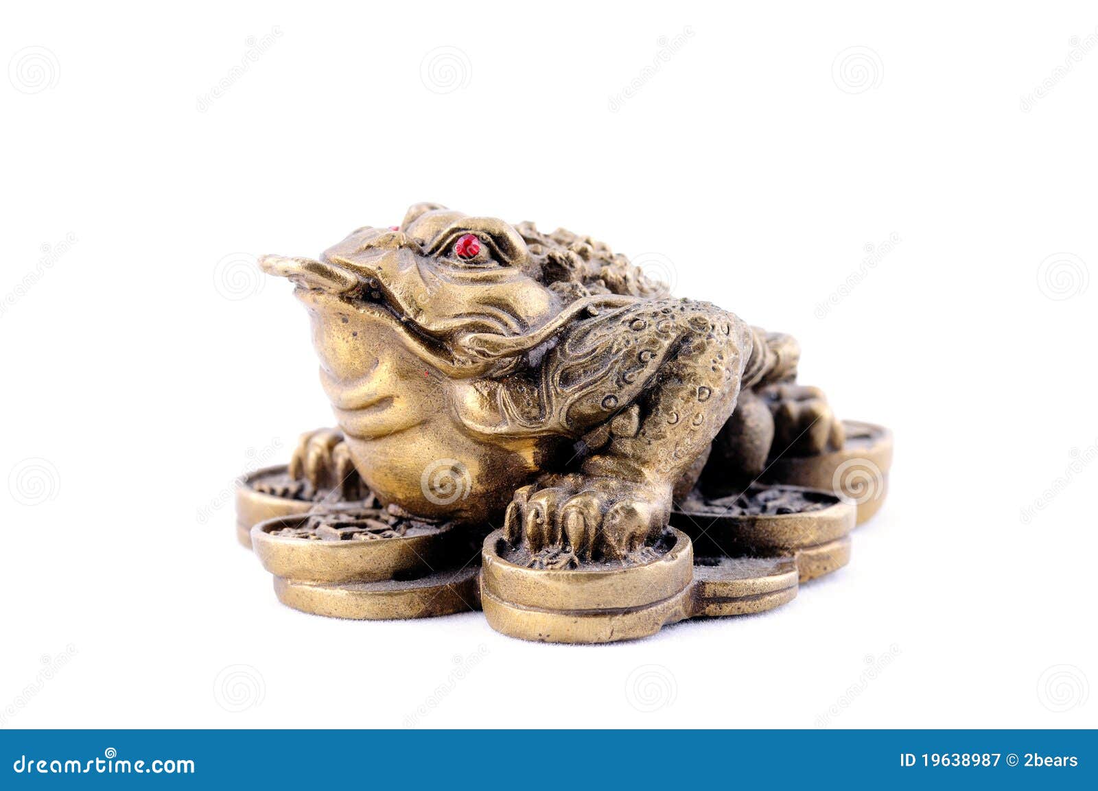 Feng Shui. 3 Legged Toad stock image. Image of symbol - 19638987