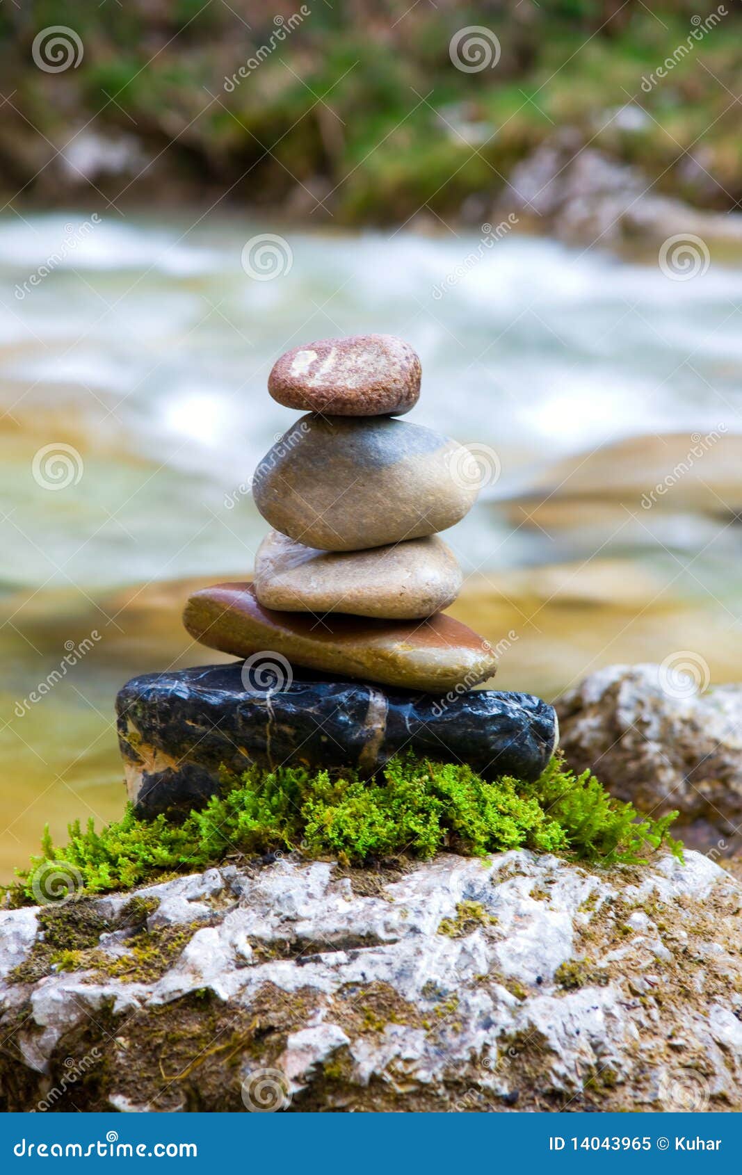 Feng Shui balance stock image. Image of stone, stability - 14043965