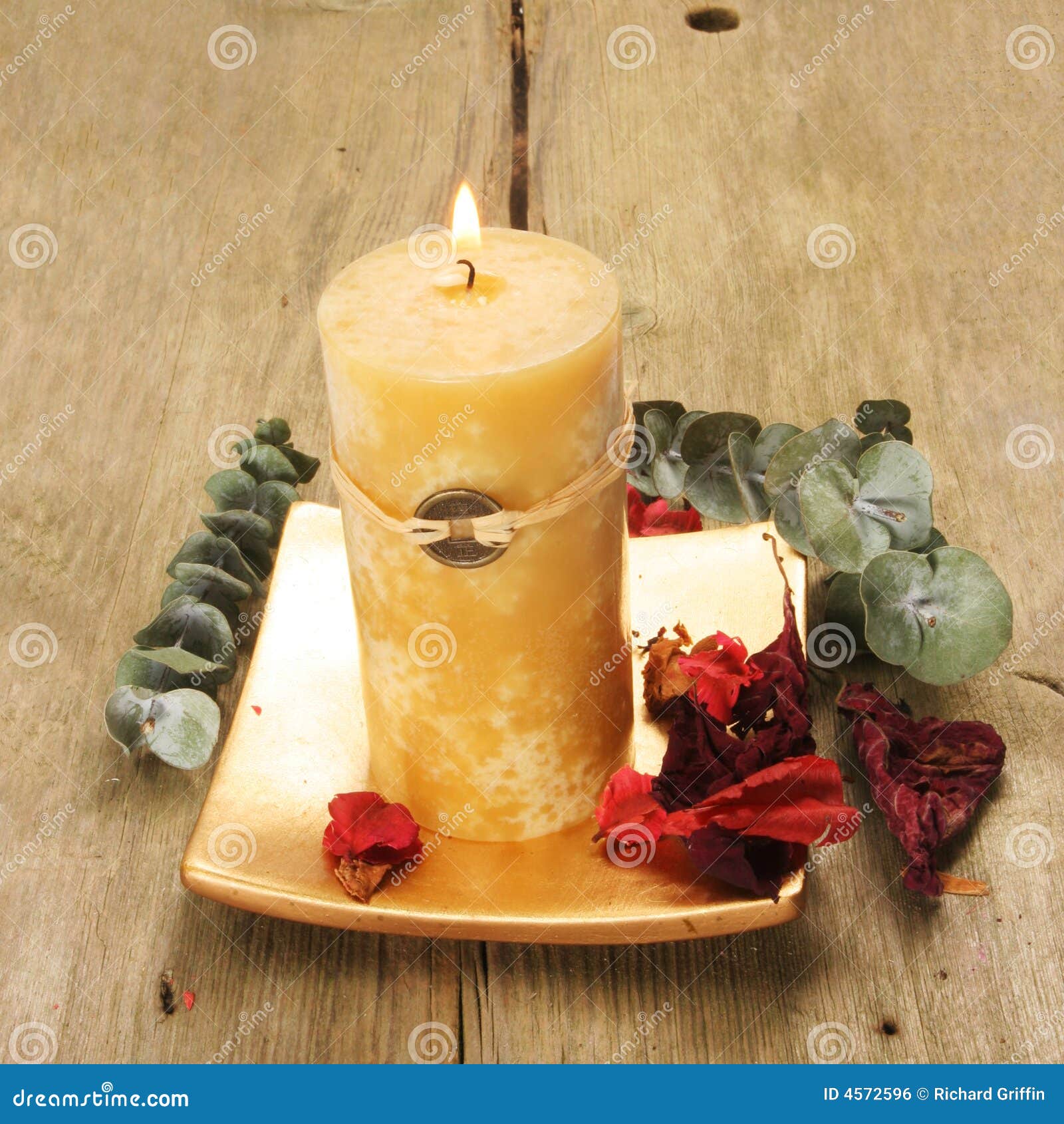 Feng Shui candle stock photo. Image of candle, flame, fragrant - 4572596