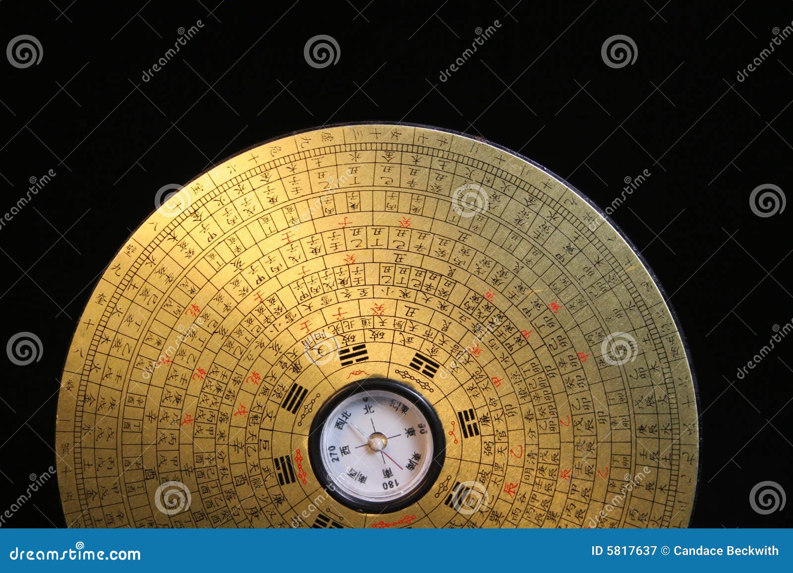 Feng Shui Compass stock image. Image of decor, north, design - 5817637